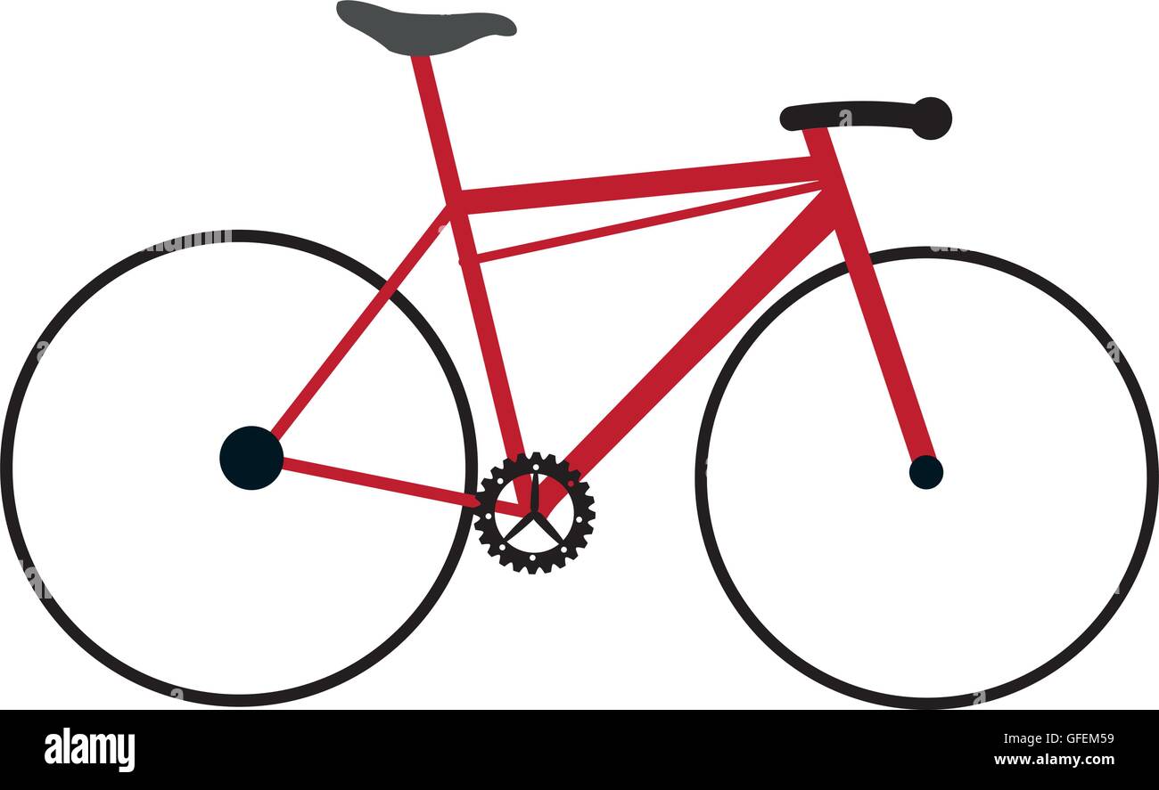 single bike icon Stock Vector Image & Art - Alamy