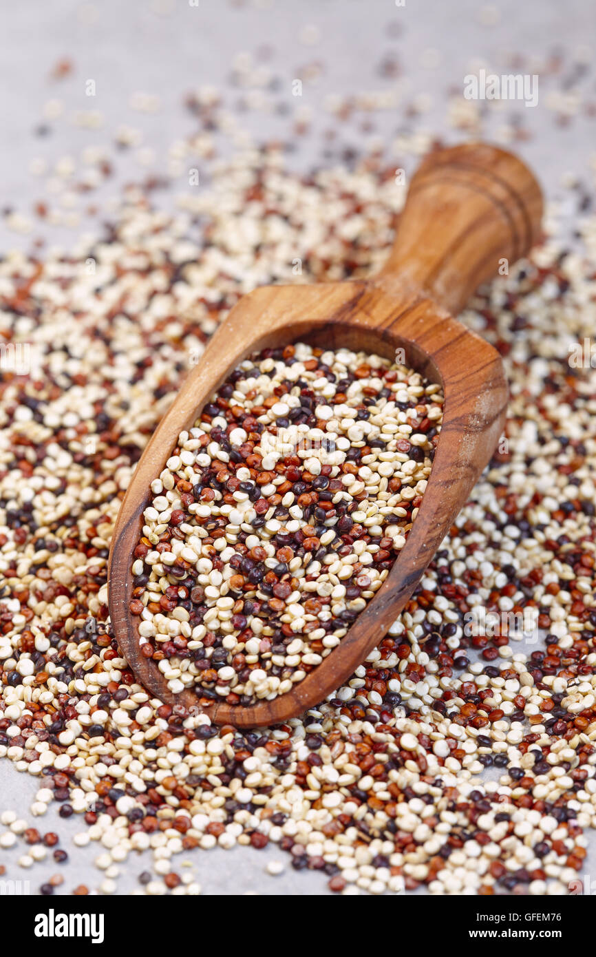 Black quinoa grain on hi-res stock photography and images - Alamy
