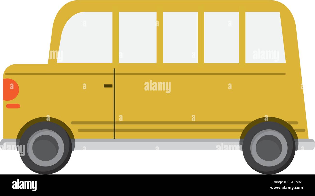 single bus icon Stock Vector Image & Art - Alamy