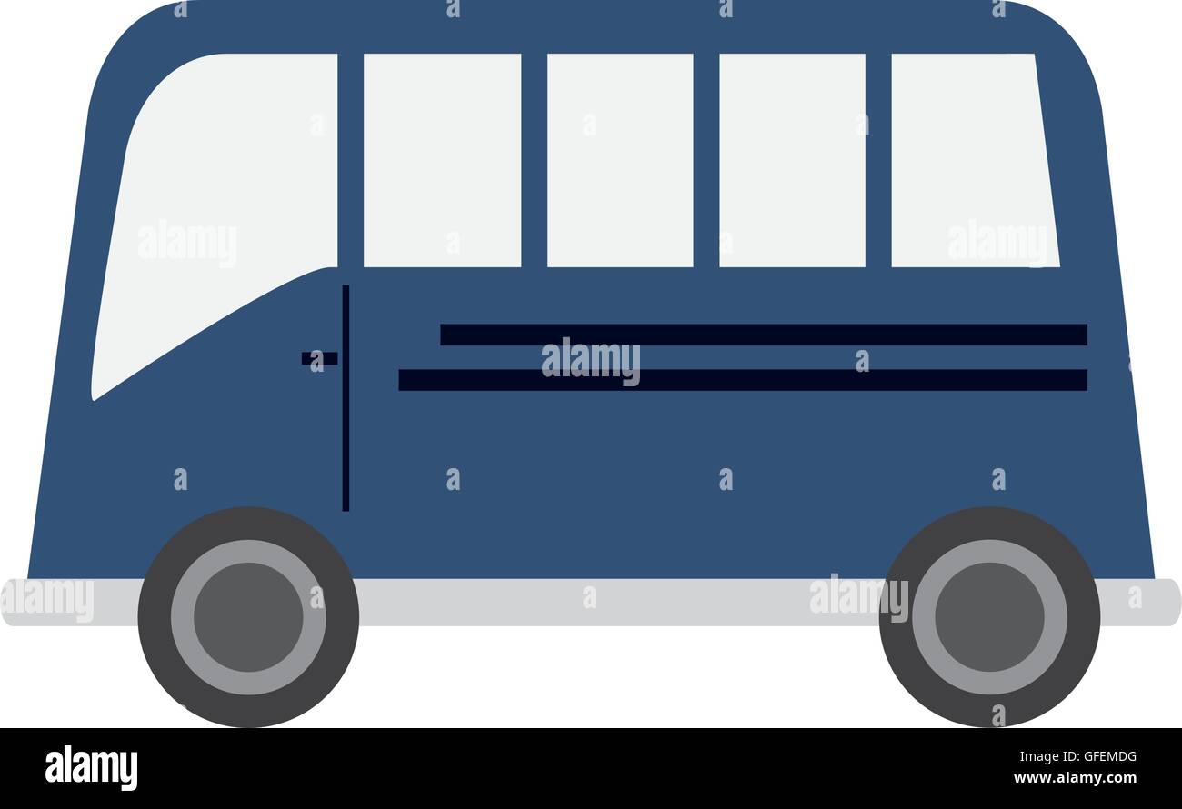 single bus icon Stock Vector Image & Art - Alamy