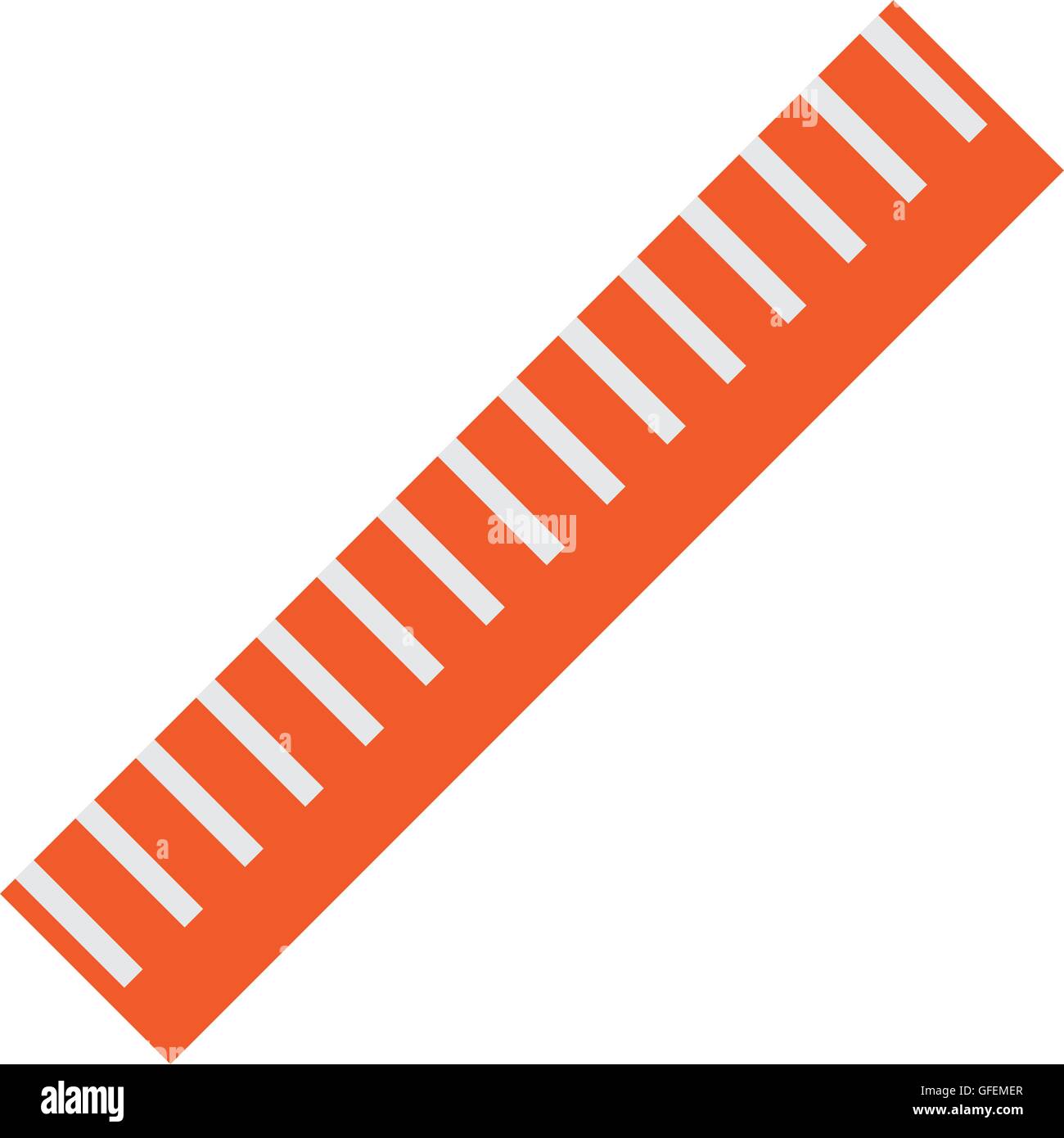 measuring ruler icon Stock Vector Image & Art - Alamy