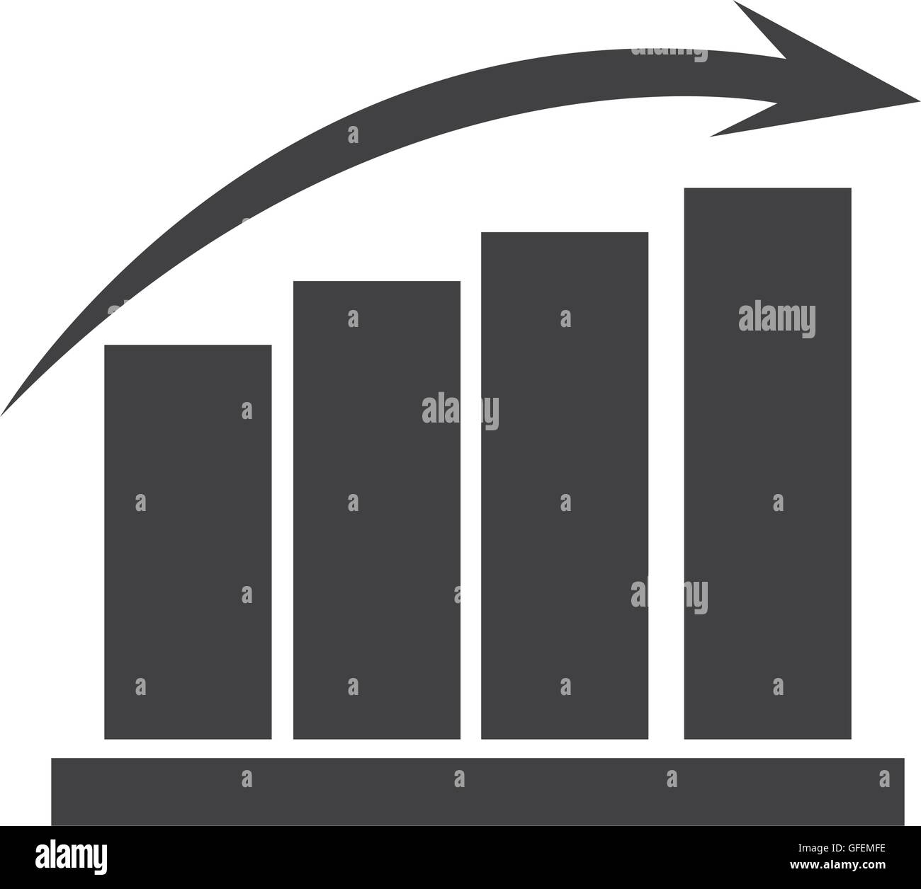 graph chart icon Stock Vector Image & Art - Alamy