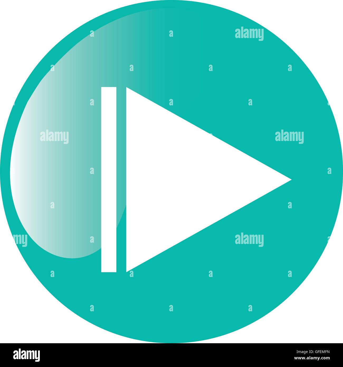 play sign icon Stock Vector Image & Art - Alamy