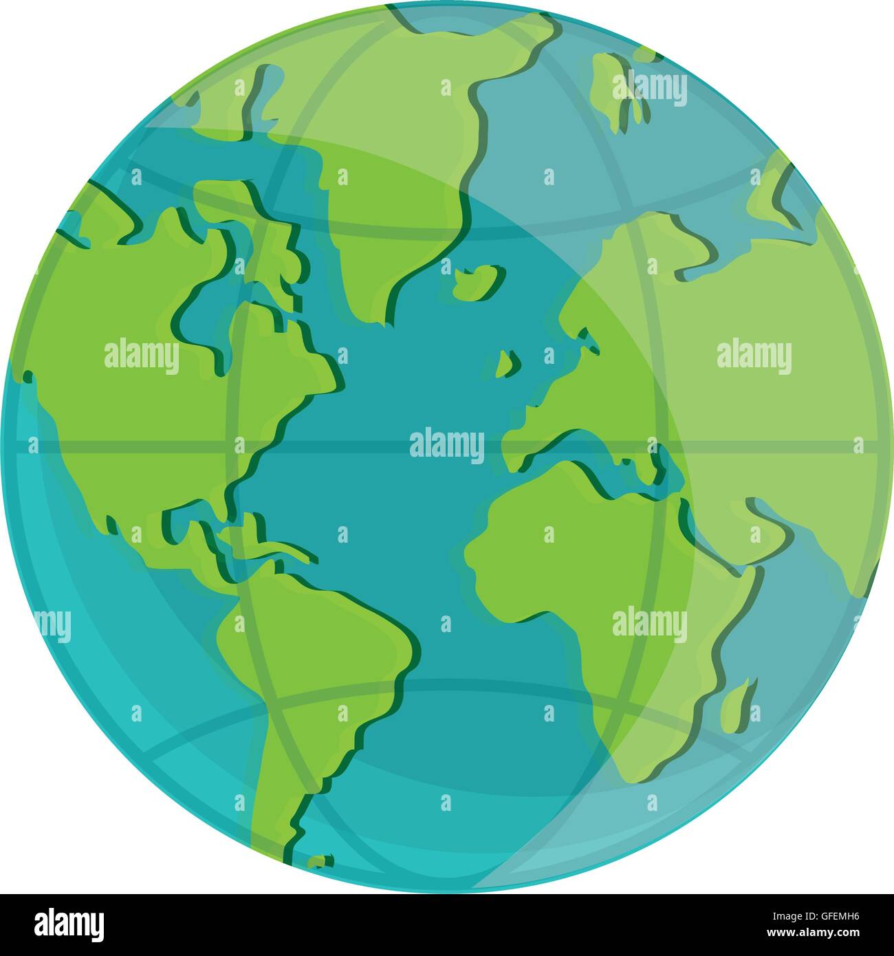 earth globe icon Stock Vector Image & Art - Alamy