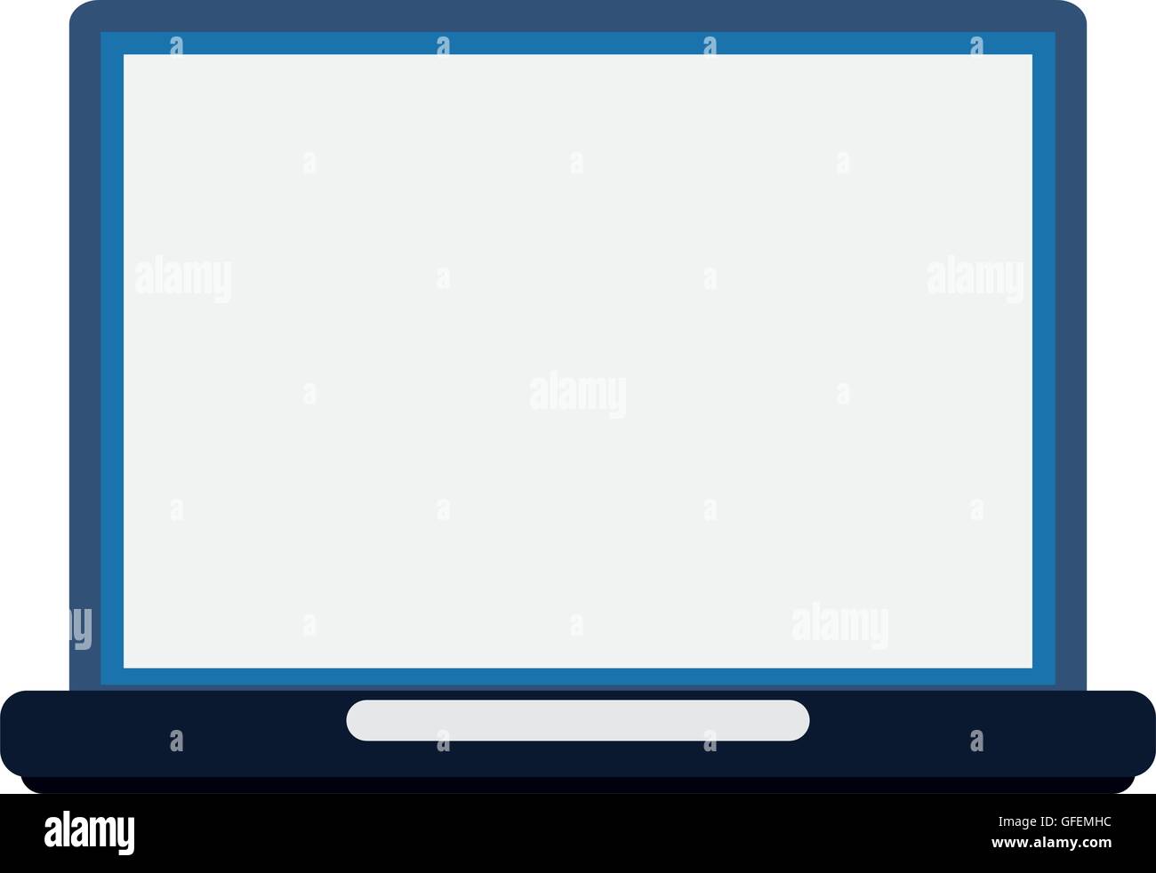 laptop frontview icon Stock Vector Image & Art - Alamy