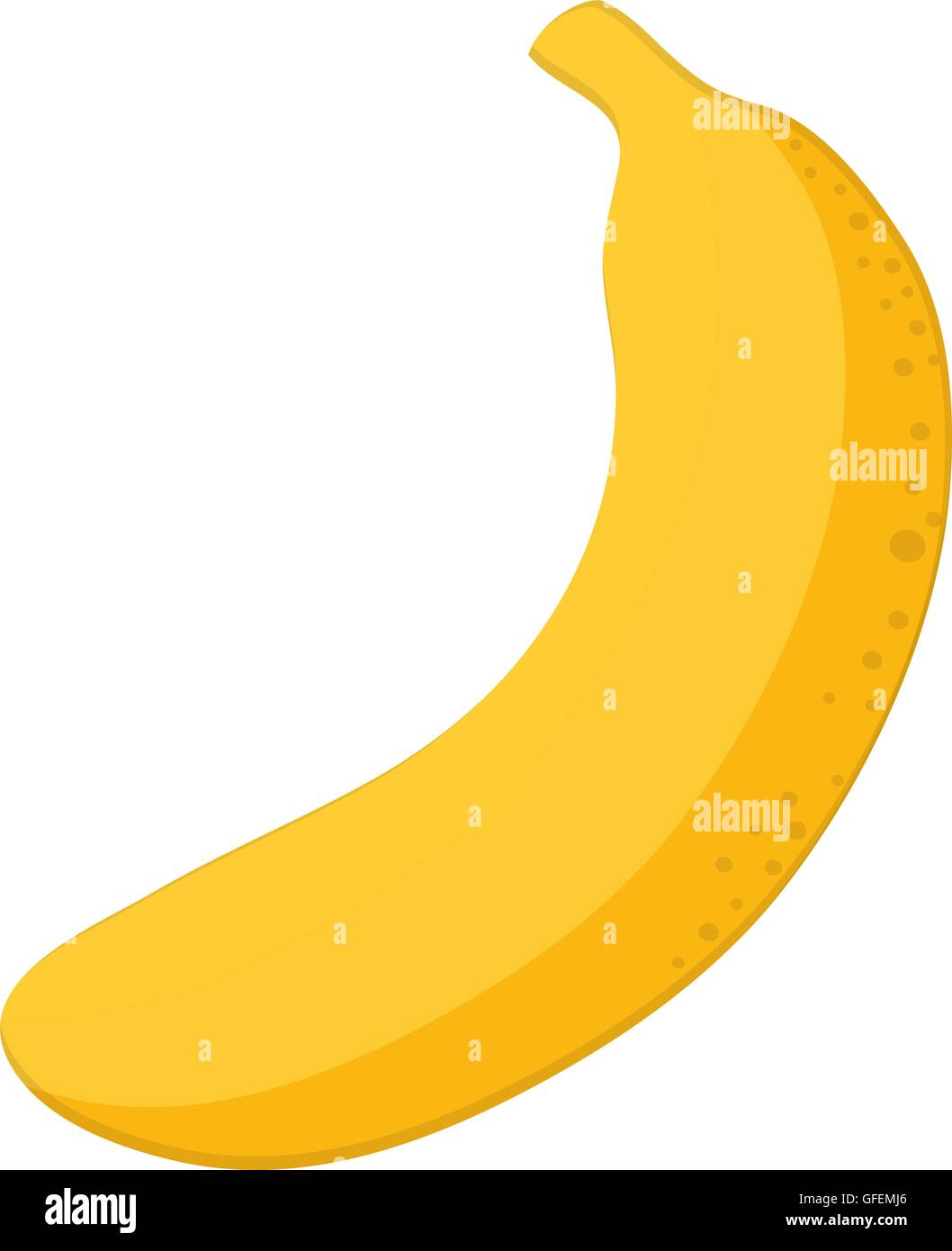 single banana icon Stock Vector Image & Art - Alamy