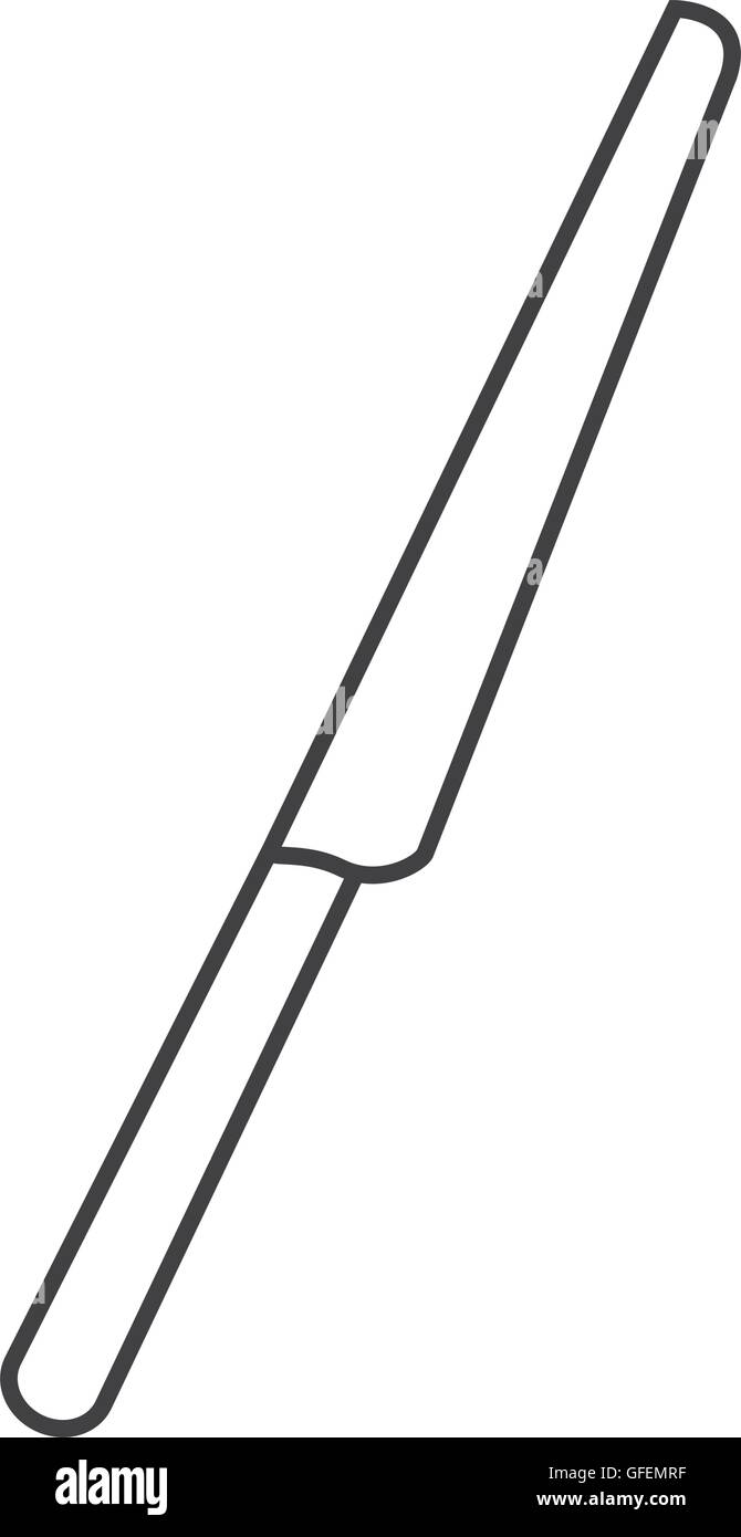 dining knife icon Stock Vector Image & Art - Alamy