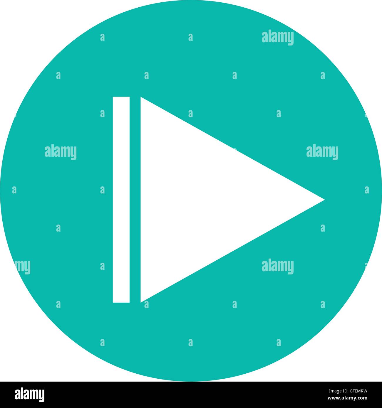 play sign icon Stock Vector Image & Art - Alamy