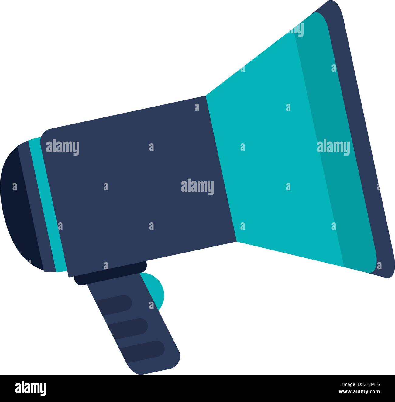 single megaphone icon Stock Vector Image & Art - Alamy