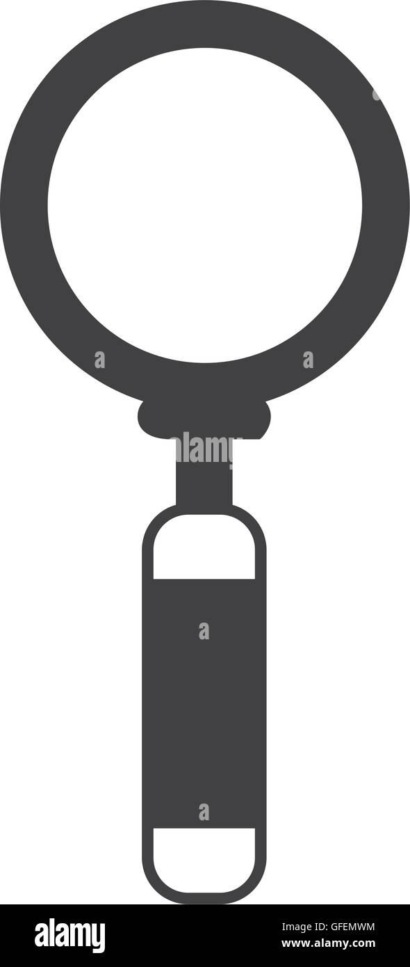 magnifying glass icon Stock Vector Image & Art - Alamy