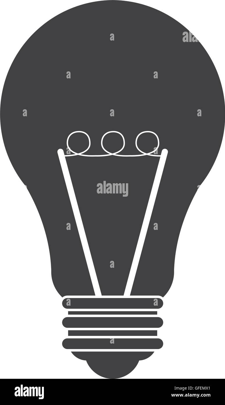 regular lightbulb icon Stock Vector Image & Art - Alamy