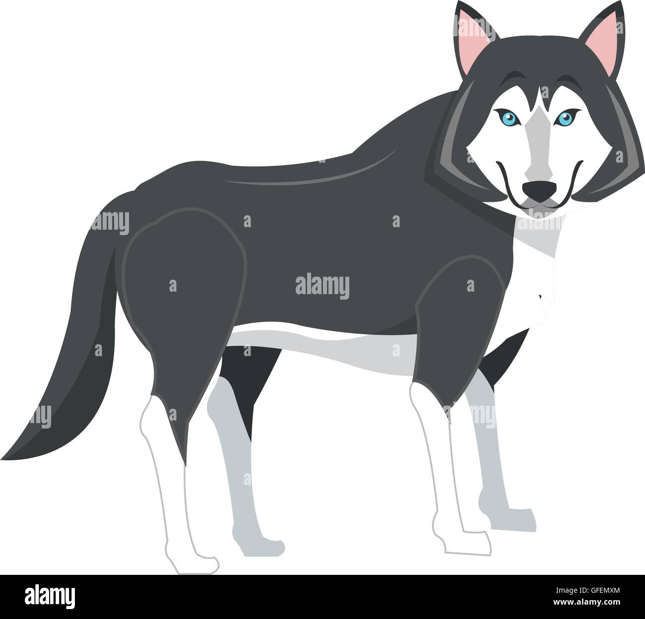 big wolf icon Stock Vector Image & Art - Alamy