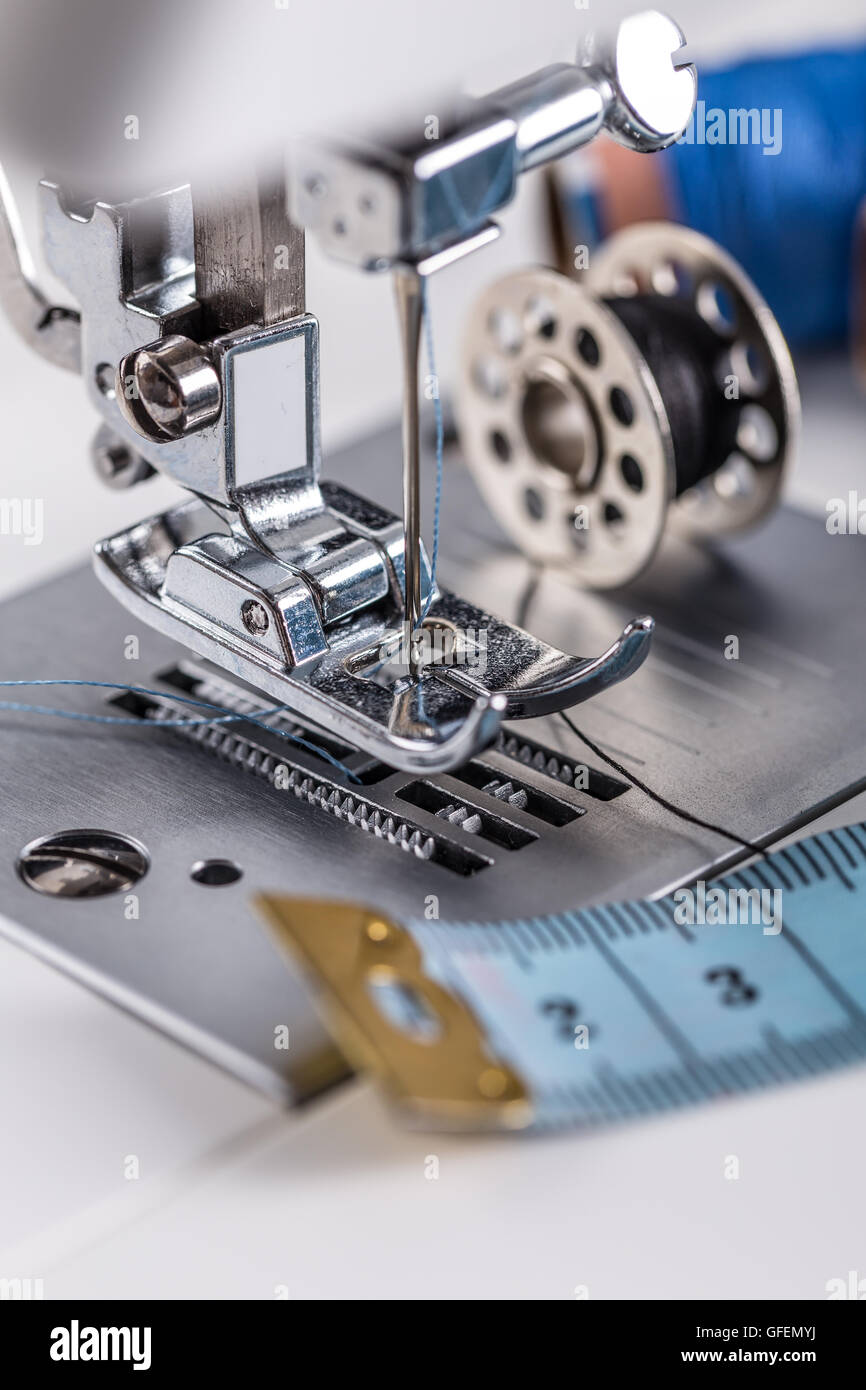 Close up presser foot needle hi-res stock photography and images - Alamy