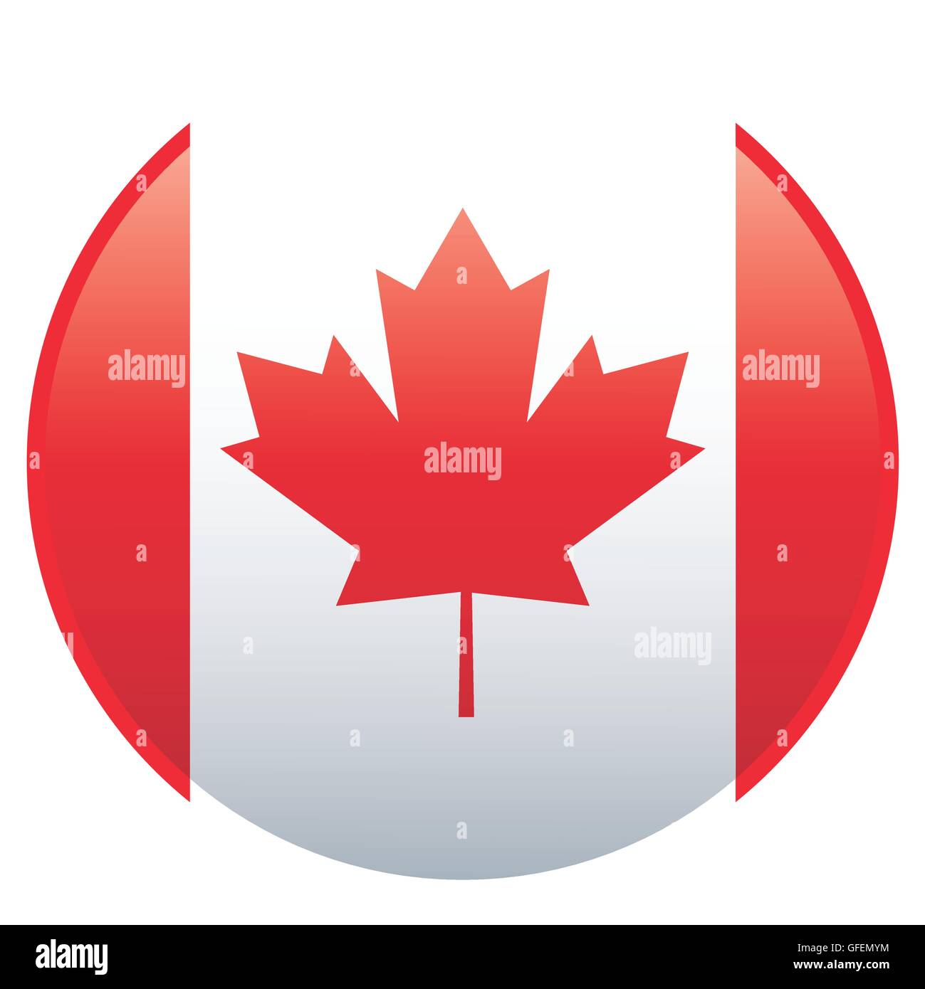 canadian badge icon Stock Vector Image & Art - Alamy