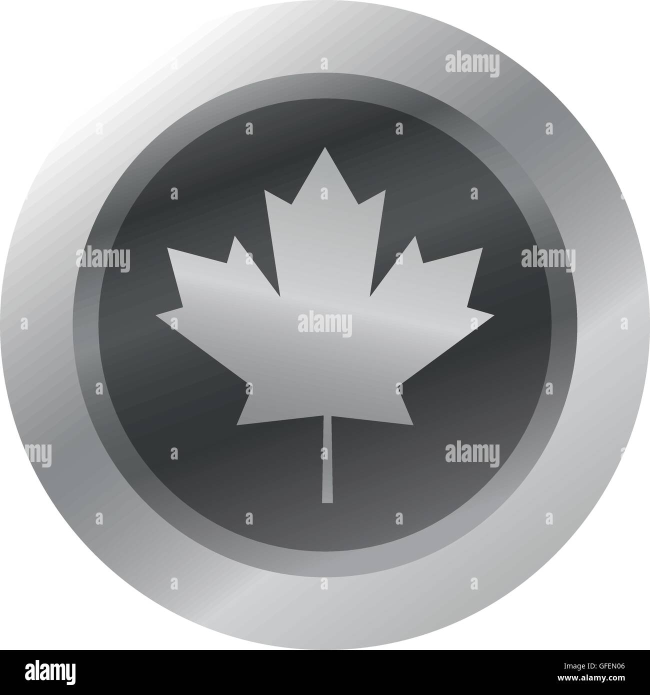canadian badge icon Stock Vector Image & Art - Alamy