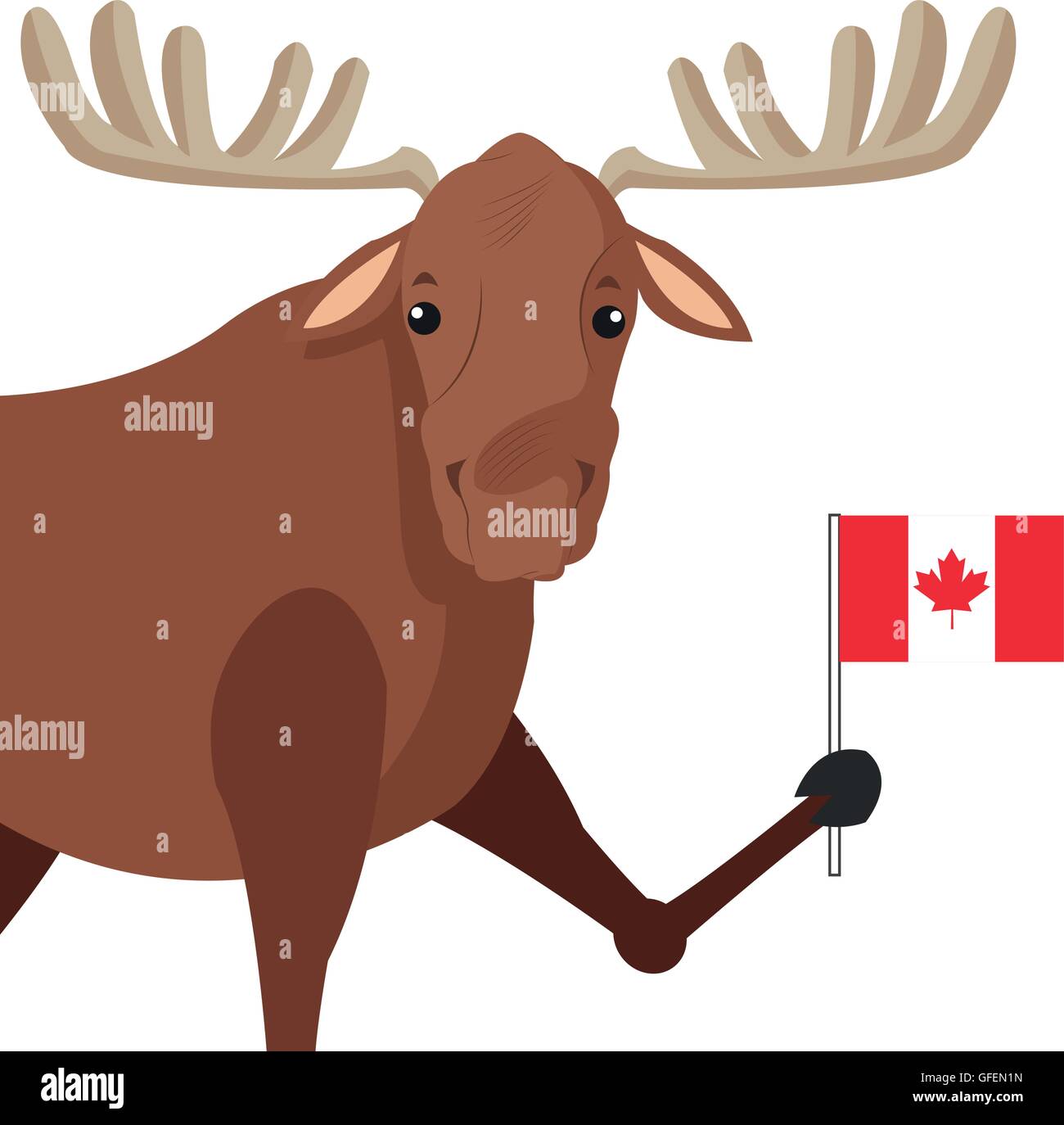 Moose hide Stock Vector Images - Alamy