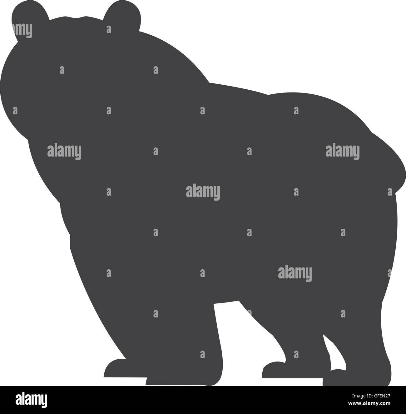 grizzly bear icon Stock Vector Image & Art - Alamy