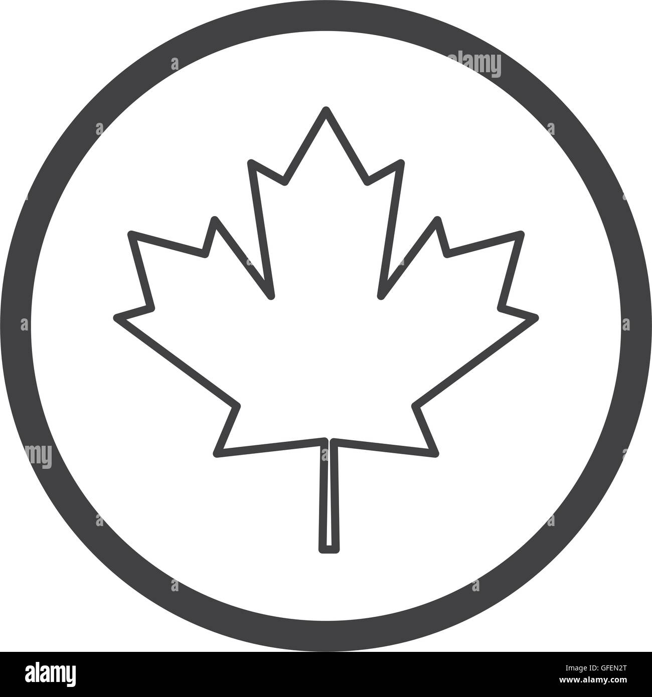 canadian badge icon Stock Vector Image & Art - Alamy