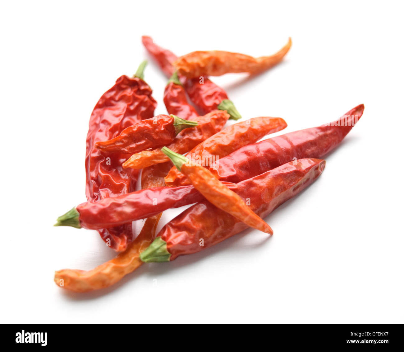 Close up dried chile peppers hi-res stock photography and images - Alamy