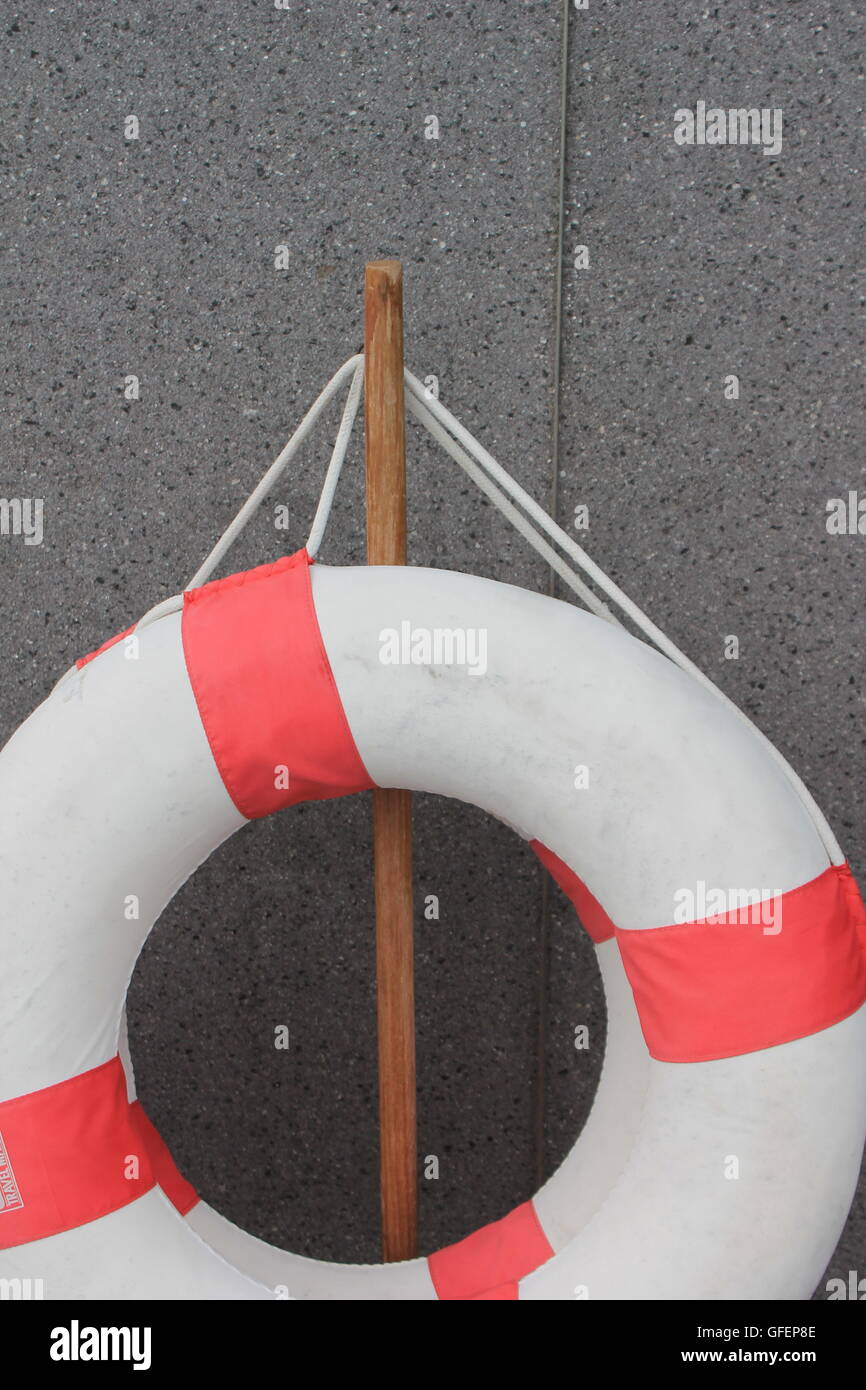 Life saver float preserver buoy safety emergency ring to stop drowning ...