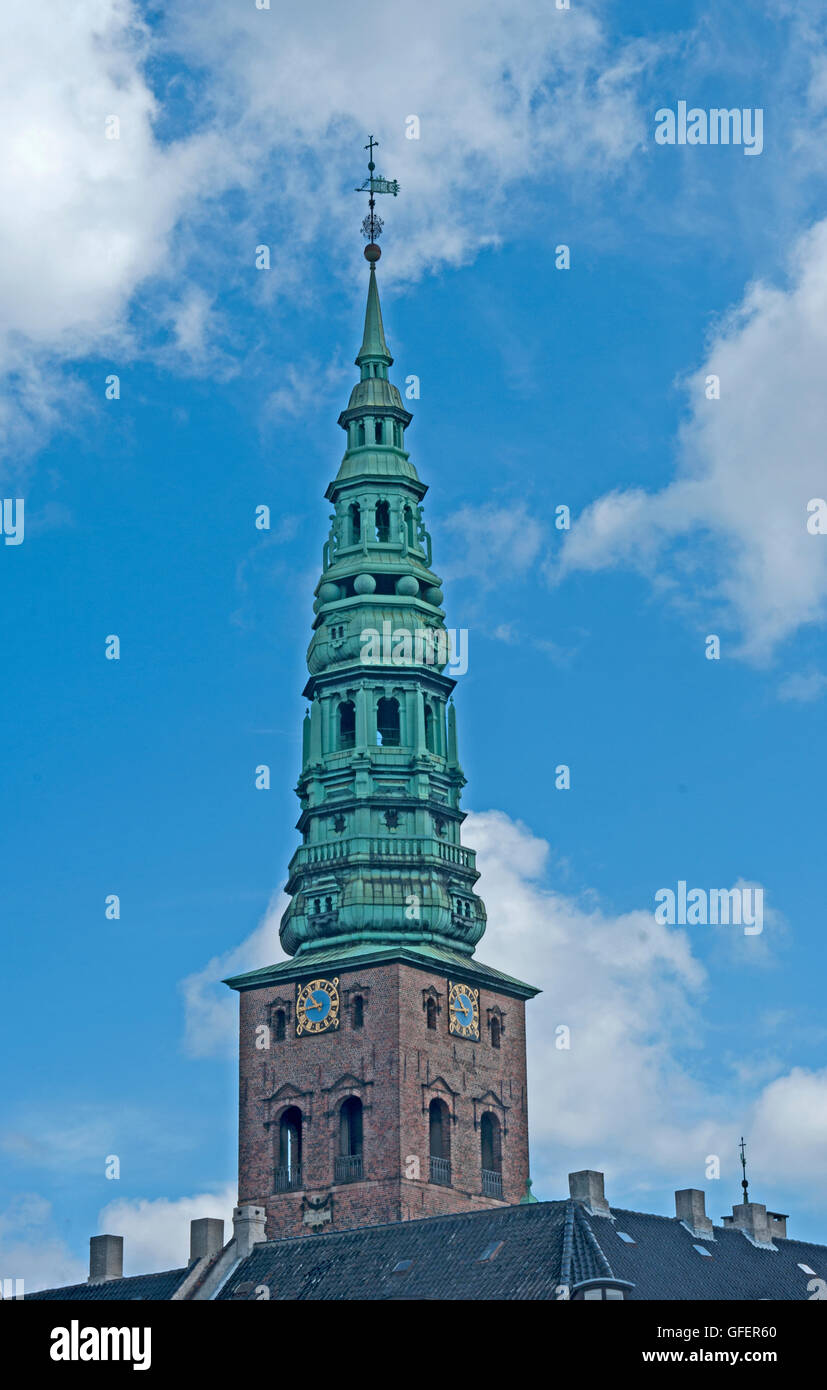 St Nicholas Church Tower, Copenhagen, Denmark Stock Photo - Alamy