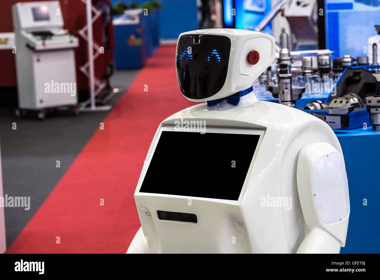 Robot on the exhibition Stock Photo - Alamy