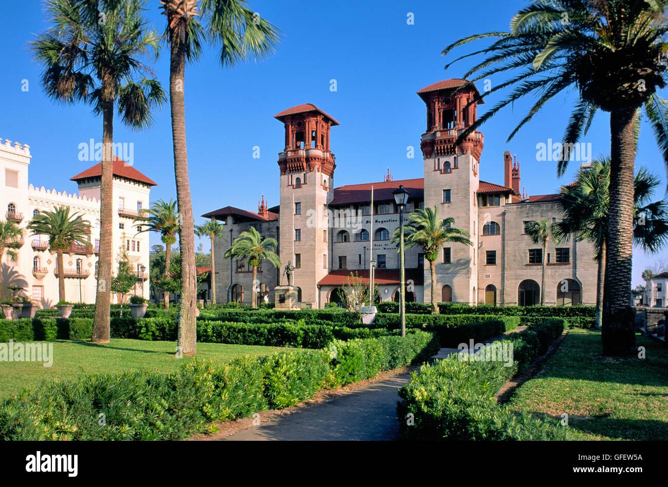 Lightner Museum, originally Hotel Alcazar, in USA oldest city of St ...