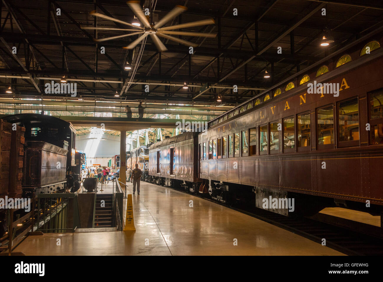 Railroad Museum of Pennsylvania Strasburg PA Stock Photo - Alamy