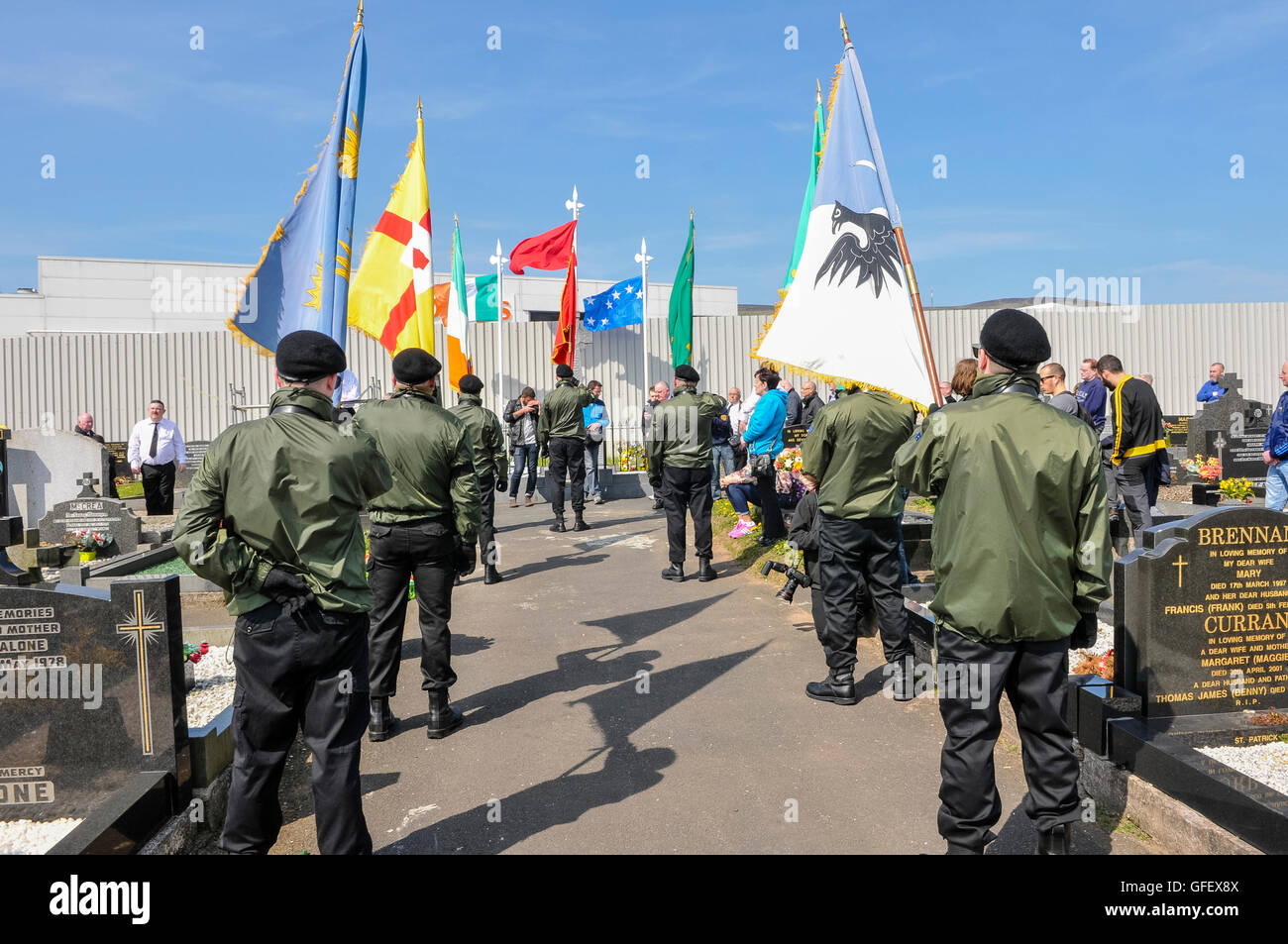 Irish Republican Socialist Party (IRSP) members in paramilitary ...