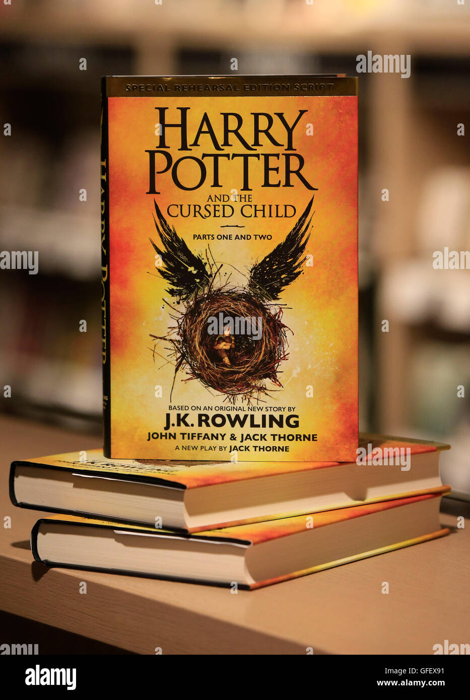 Embargoed to 0001 Sunday July 31 The script of Harry Potter and the ...