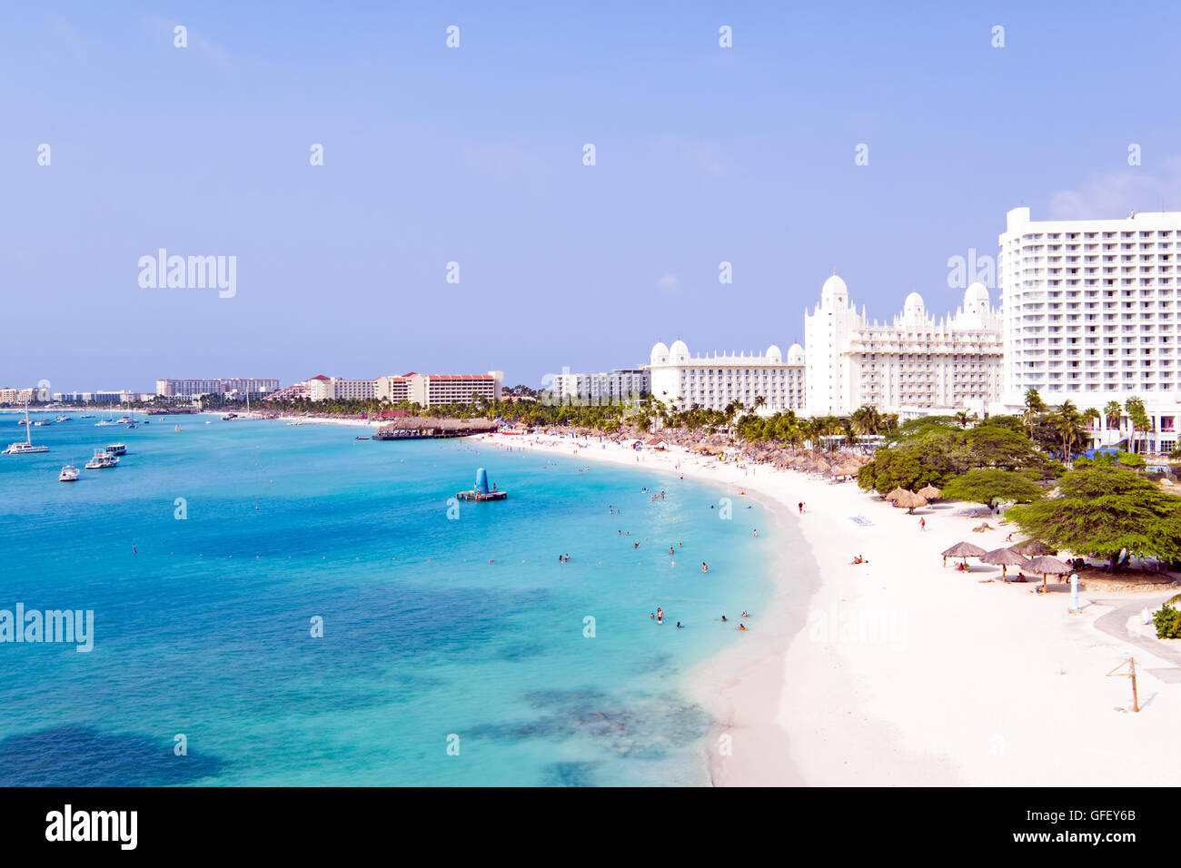 Aruba aerial hi-res stock photography and images - Alamy