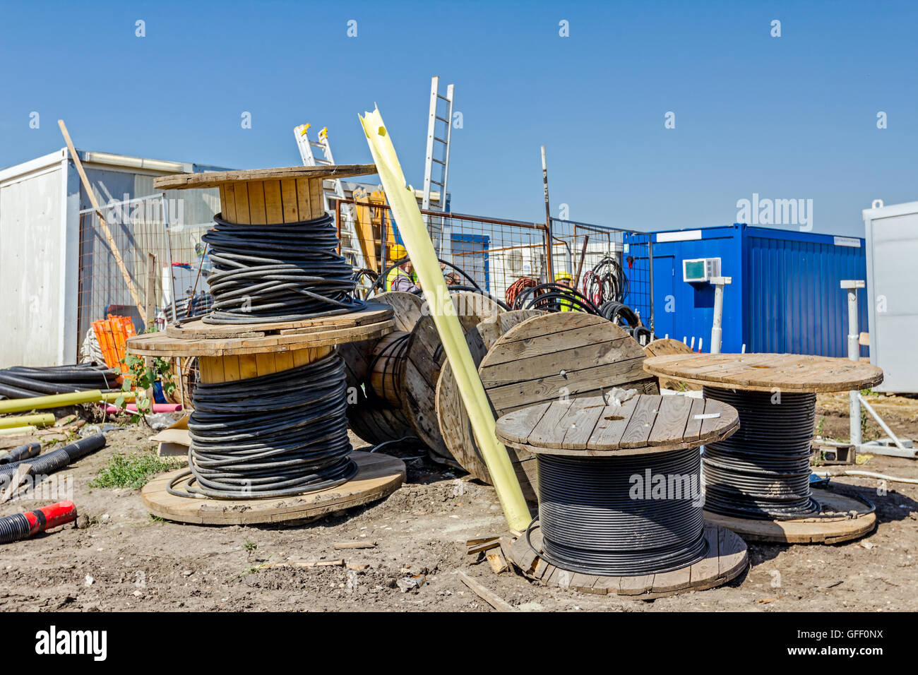 Makeshift storage material, HDPE and PVC various type of pipe for ...