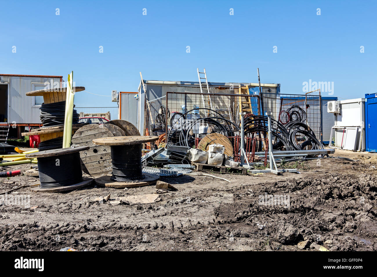 Makeshift storage material, HDPE and PVC various type of pipe for ...