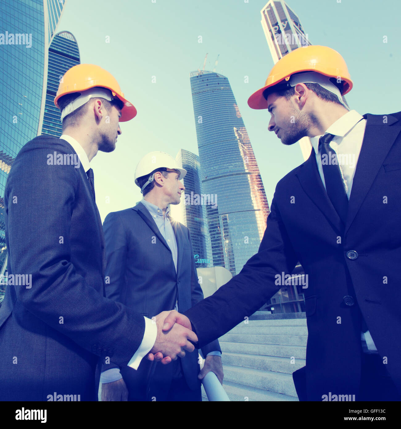 From below man helmet hi-res stock photography and images - Alamy