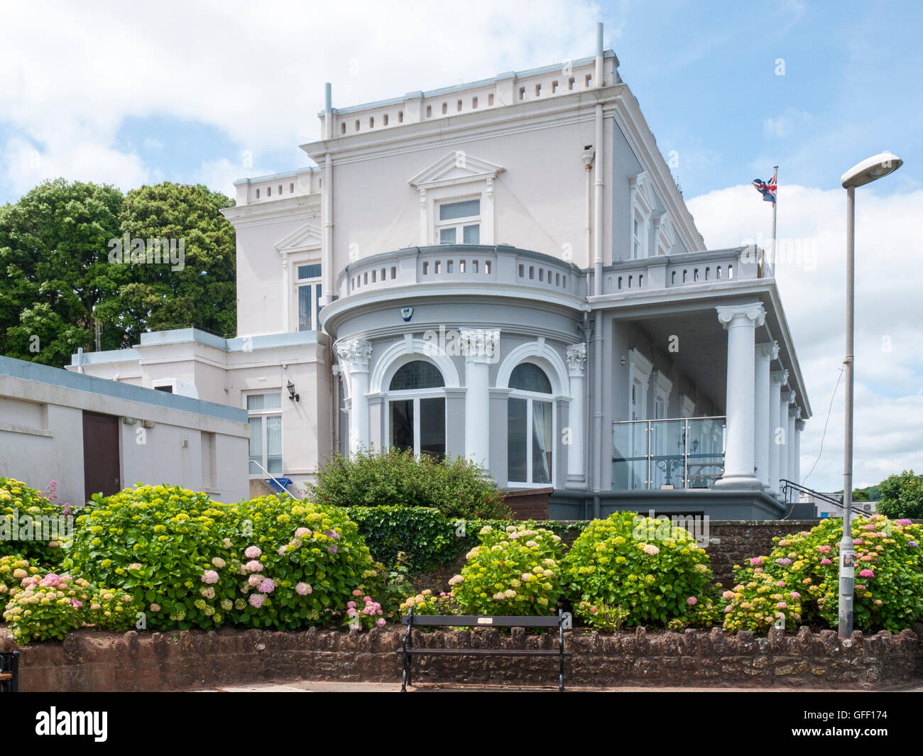 The Paignton Club bar and restaurant in Paignton Devon UK Stock Photo ...