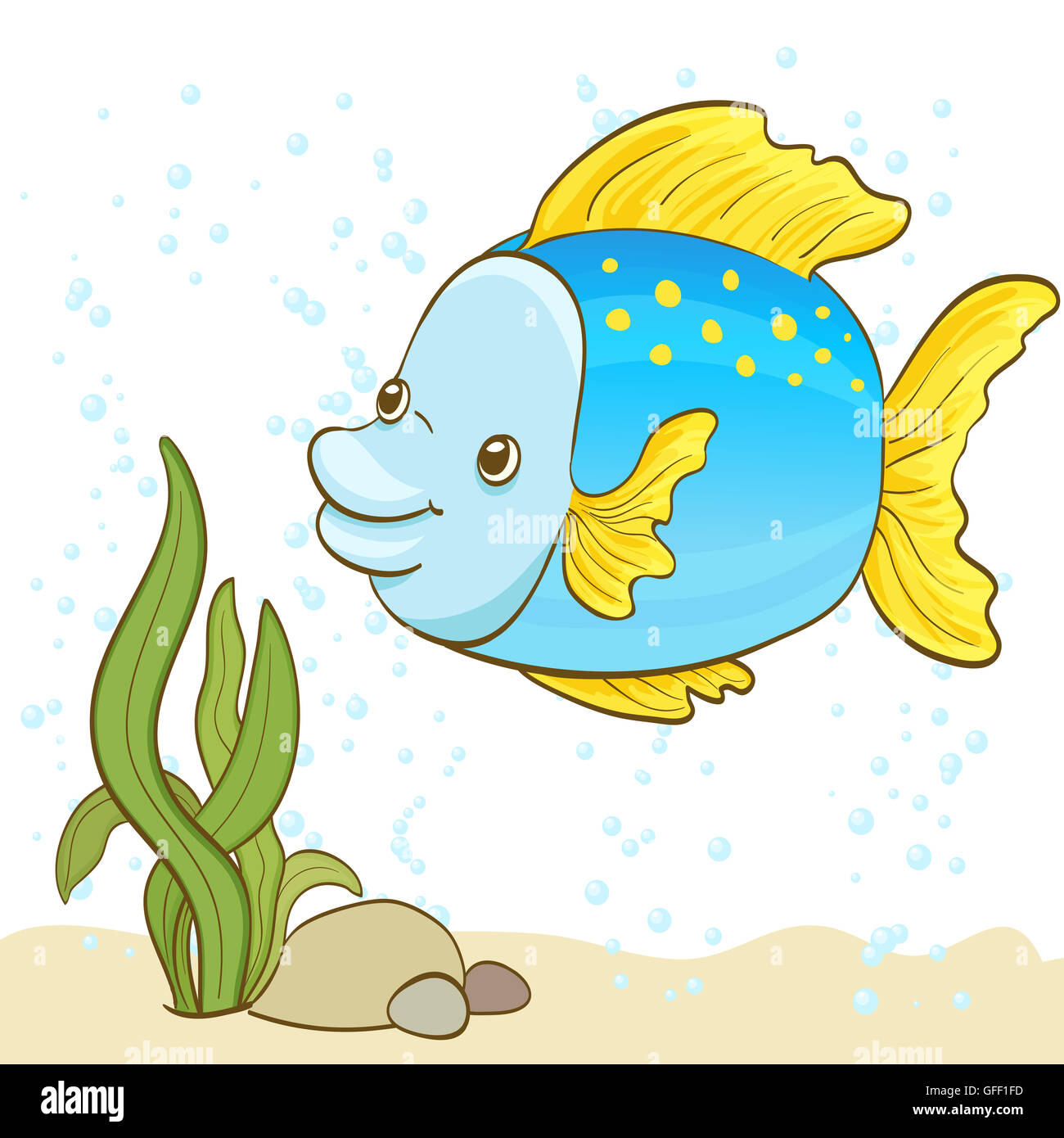 Animated Fish Bubbles