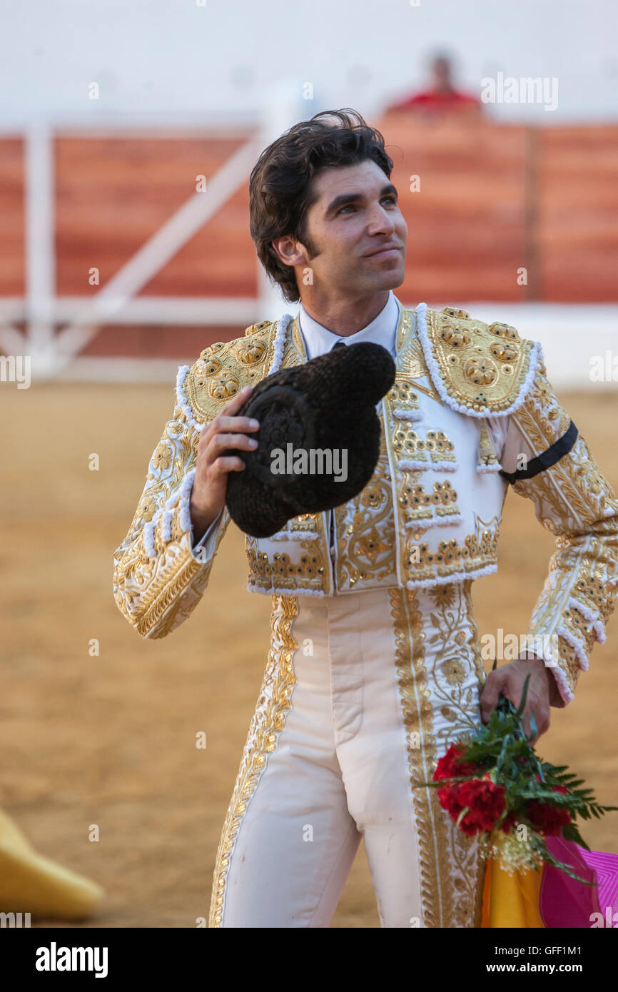The Spanish Bullfighter Cayetano Rivera to the turning of honour with ...