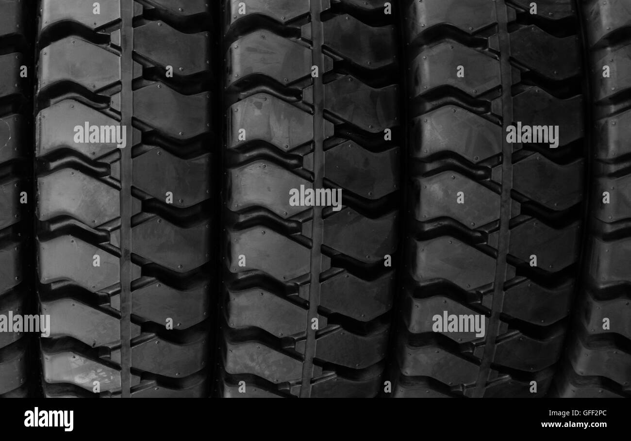 Tire profile detail Black and White Stock Photos & Images - Alamy