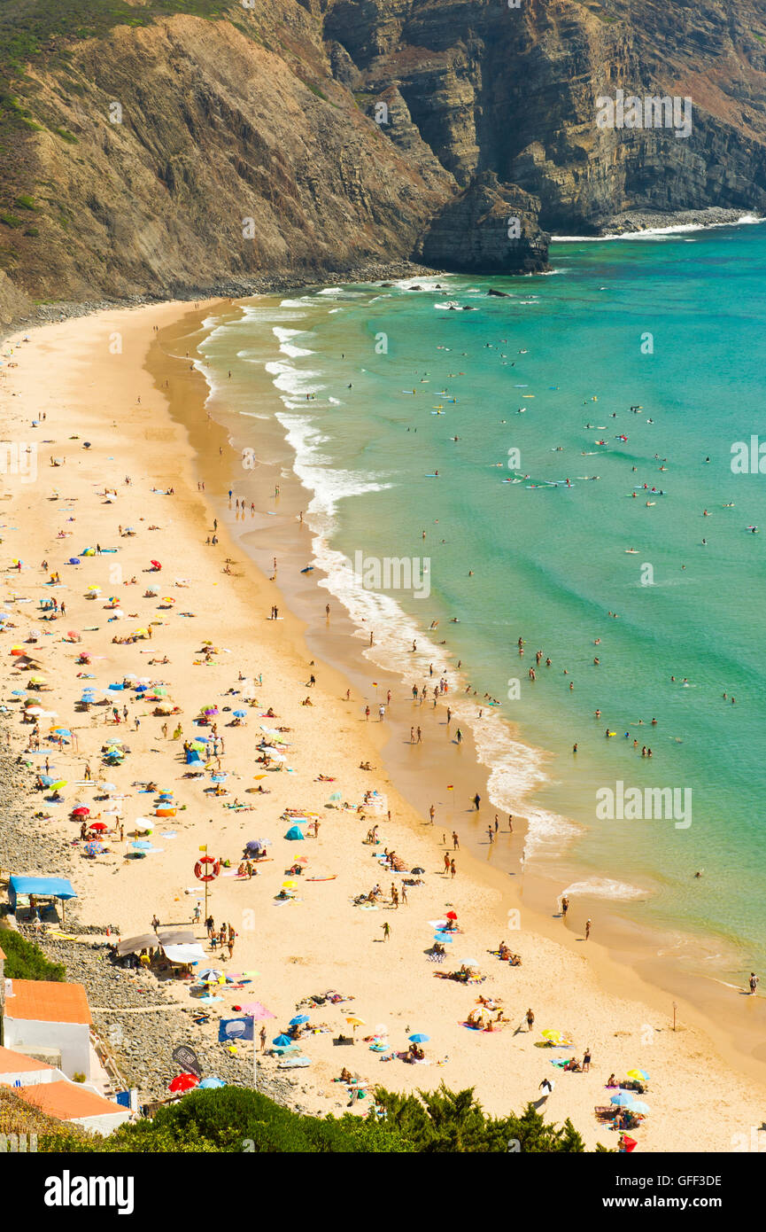 Arrifana beach, Western Algarve, Portugal Stock Photo - Alamy