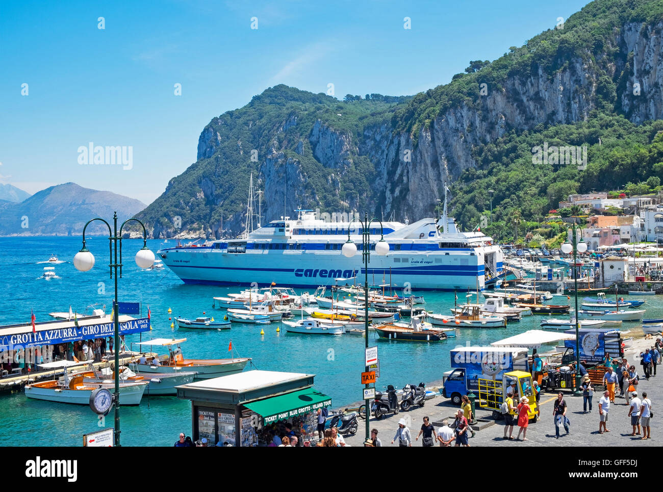 Marina Grande, Capri, Italy Stock Photo - Alamy