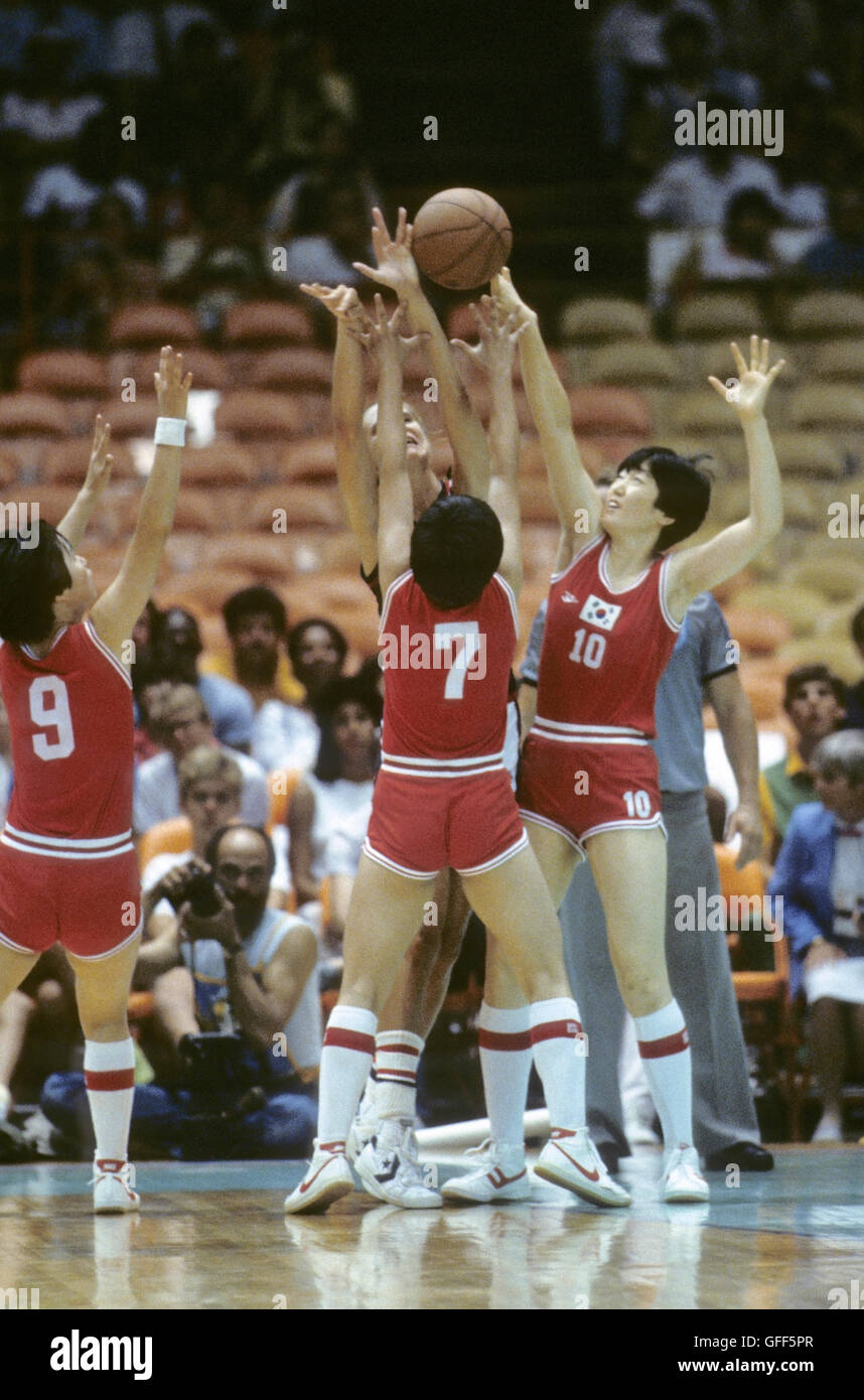 California - Los Angeles - 1984 Summer Olympic Games. Women's ...