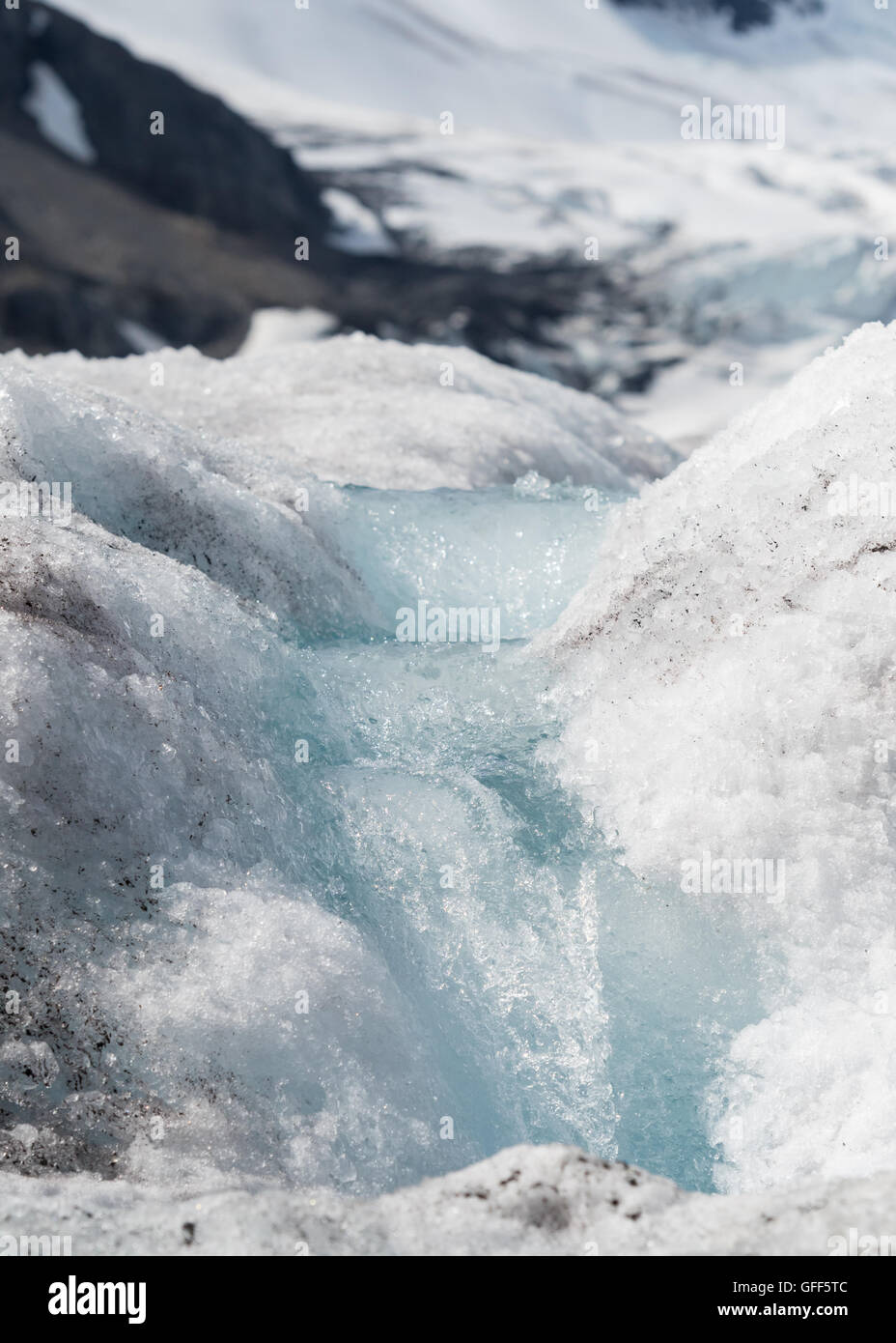 Snow melt cascade hi-res stock photography and images - Alamy