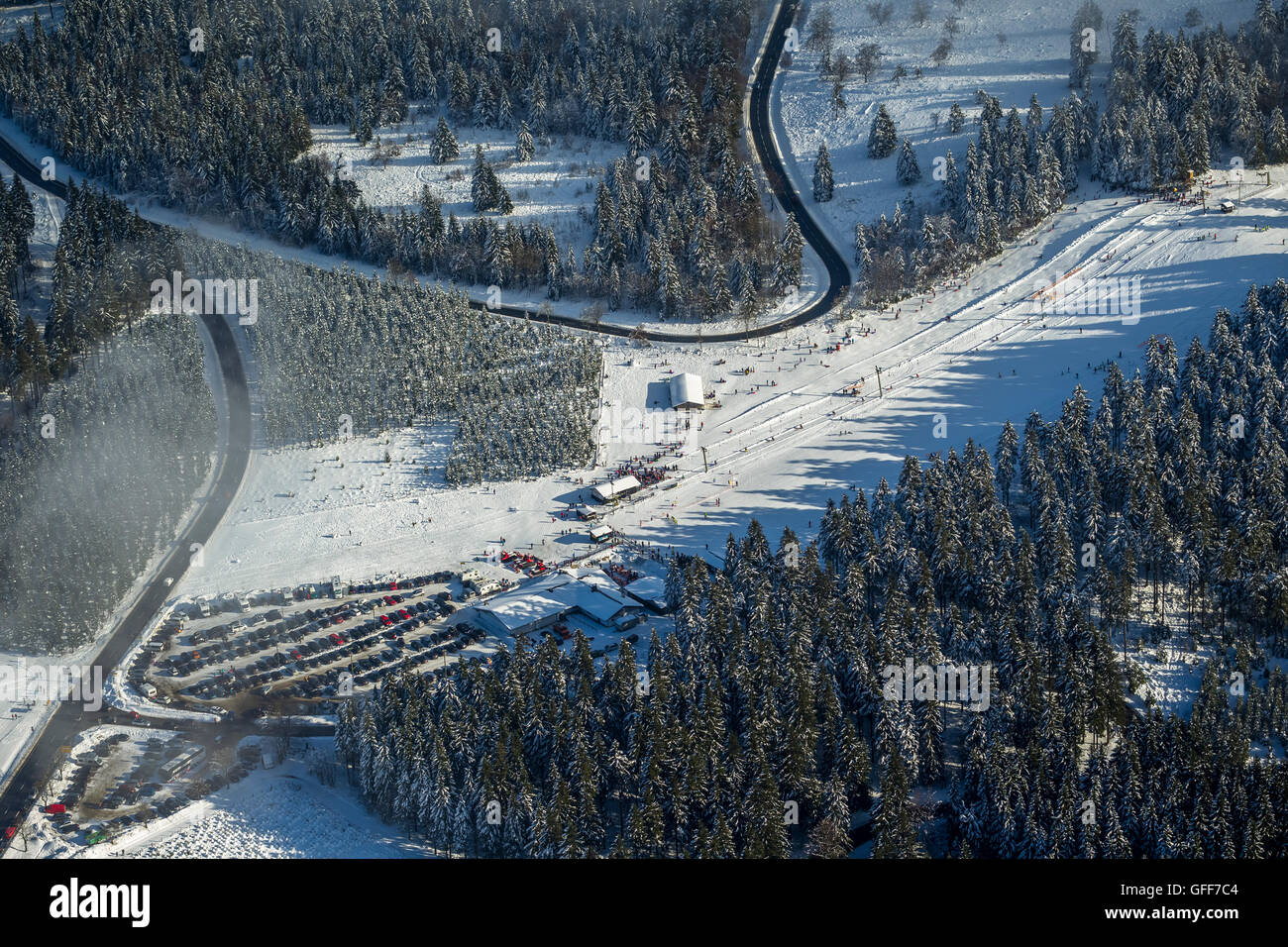 Lifts in winterberg on the first week hi-res stock photography and ...