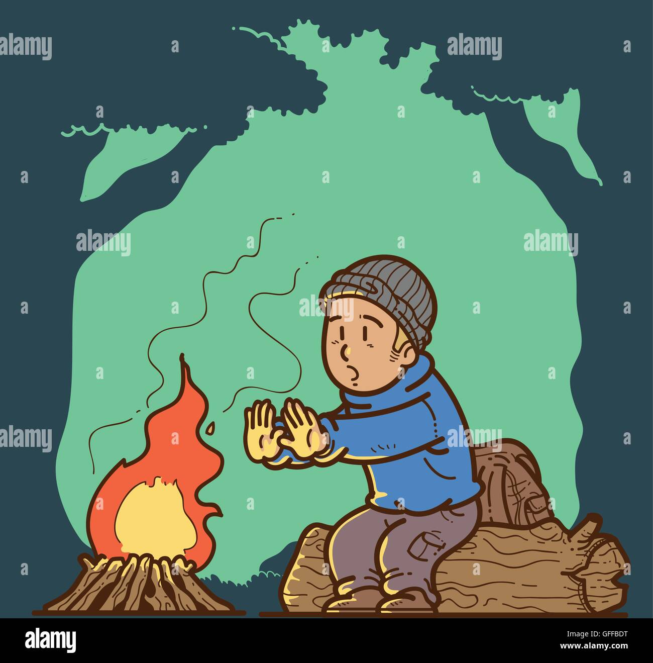 Bonfire night Stock Vector Images - Alamy