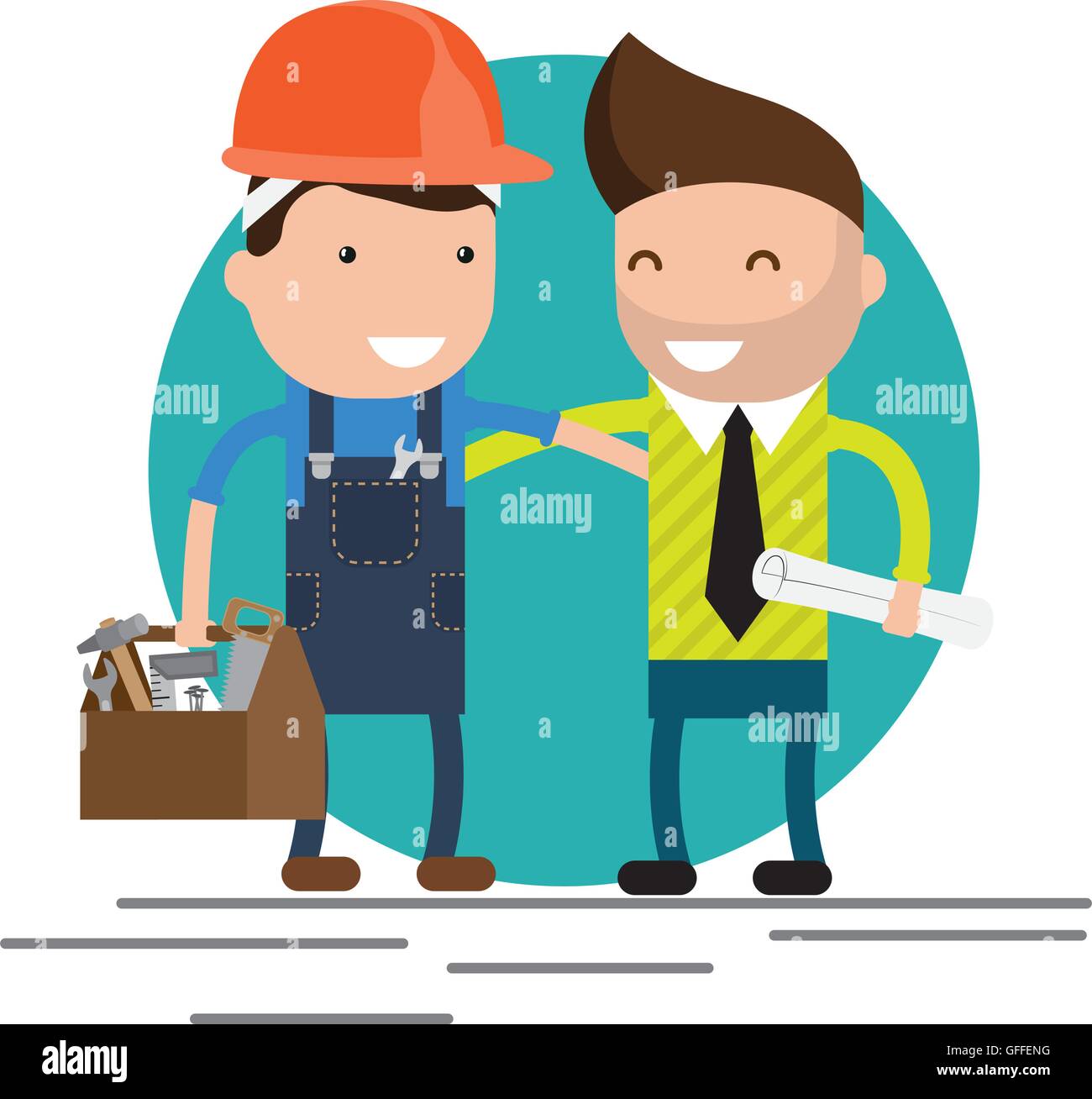 Adult characters Cut Out Stock Images & Pictures - Alamy