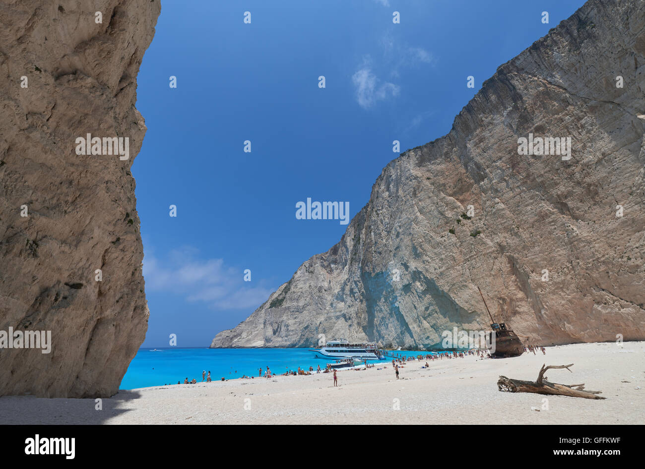 Panagiotis shipwreck navagio beach zakynthos hi-res stock photography ...