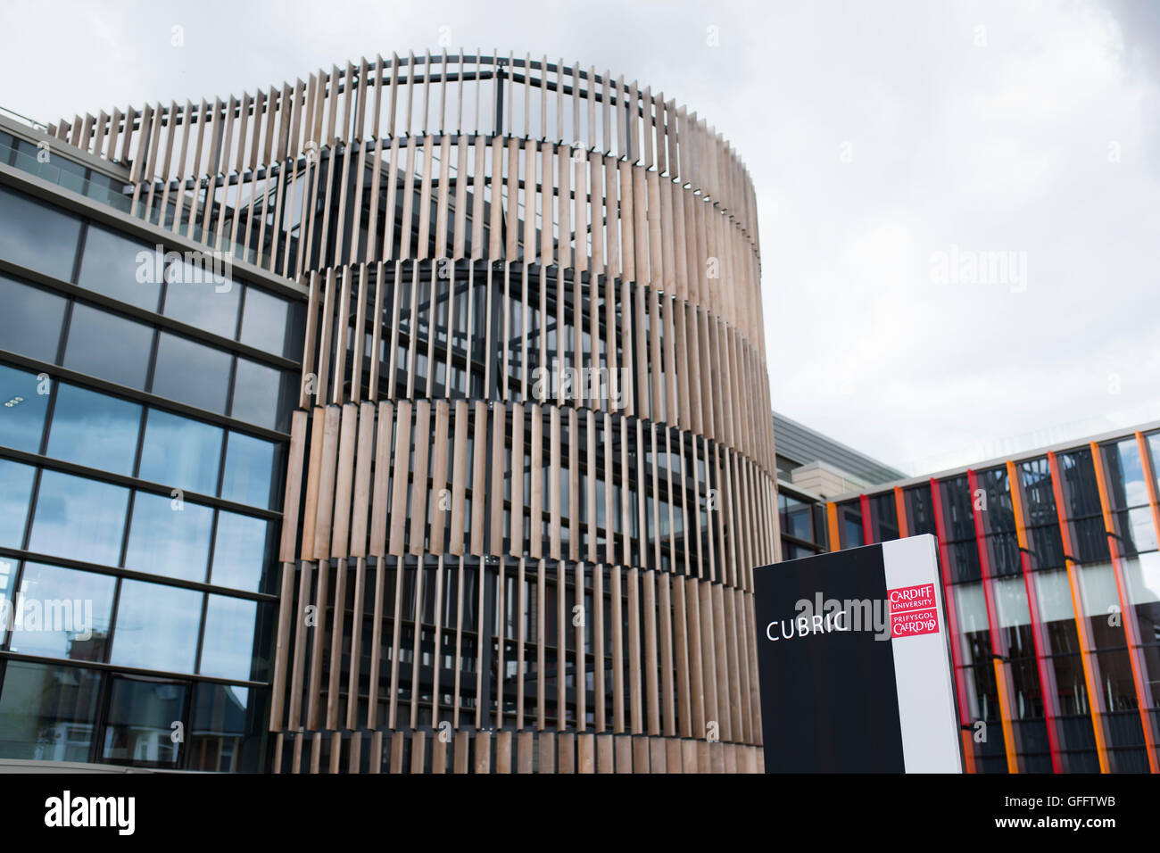 Cardiff University CUBRIC brain imaging building in Cardiff, South ...