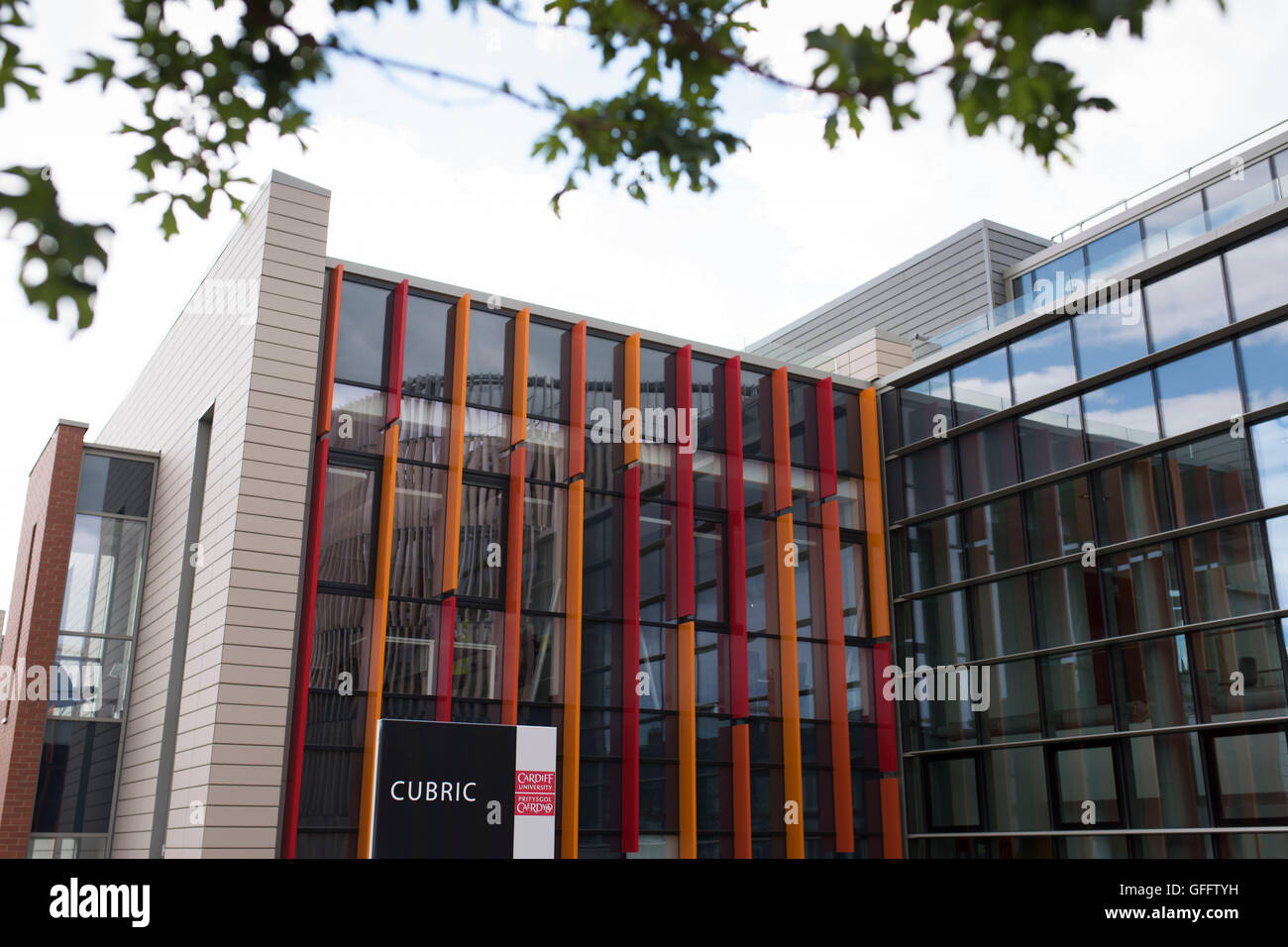 Cardiff University CUBRIC brain imaging building in Cardiff, South ...