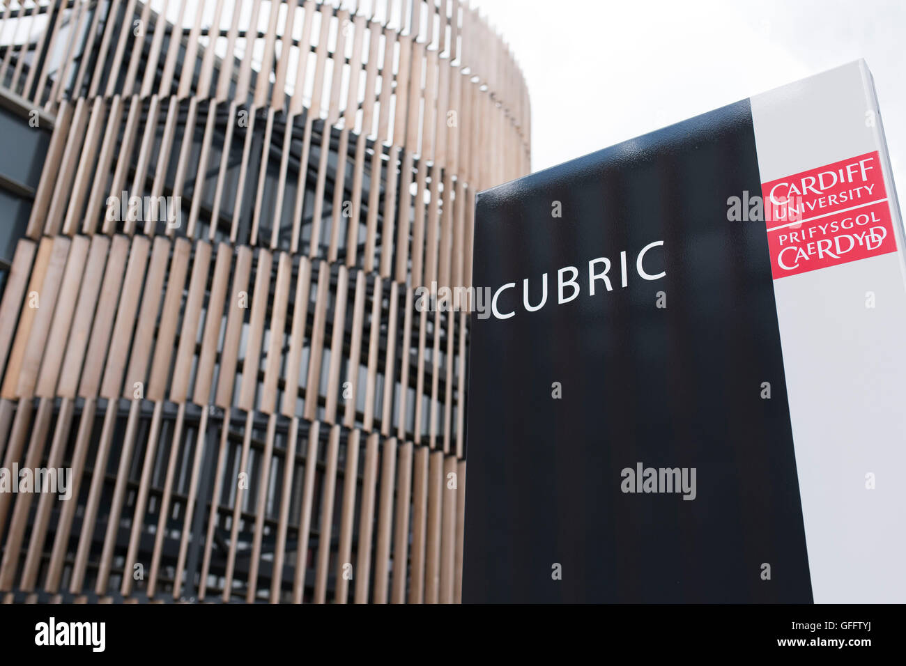Cardiff University CUBRIC brain imaging building in Cardiff, South ...
