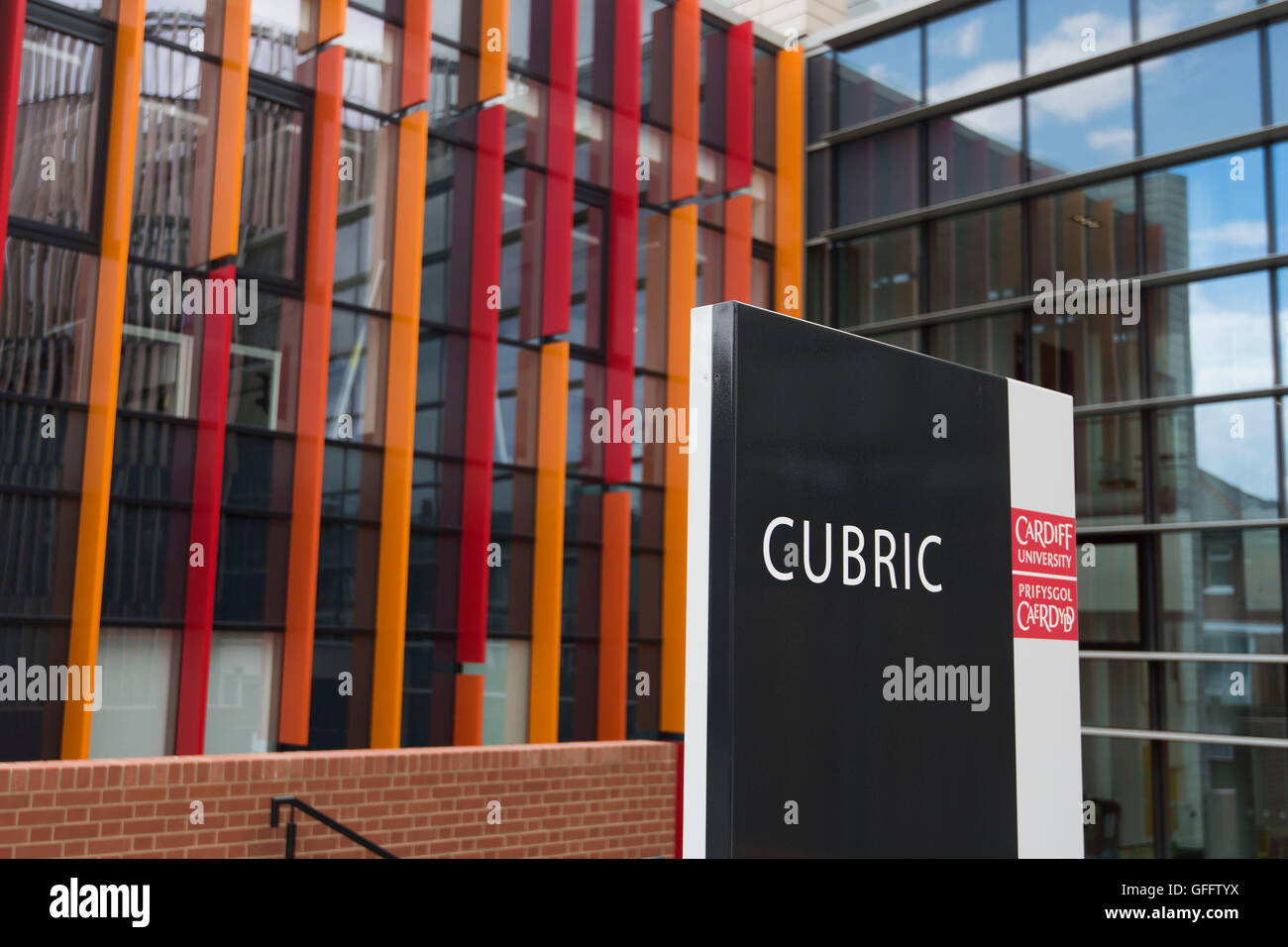 Cardiff University CUBRIC brain imaging building in Cardiff, South ...